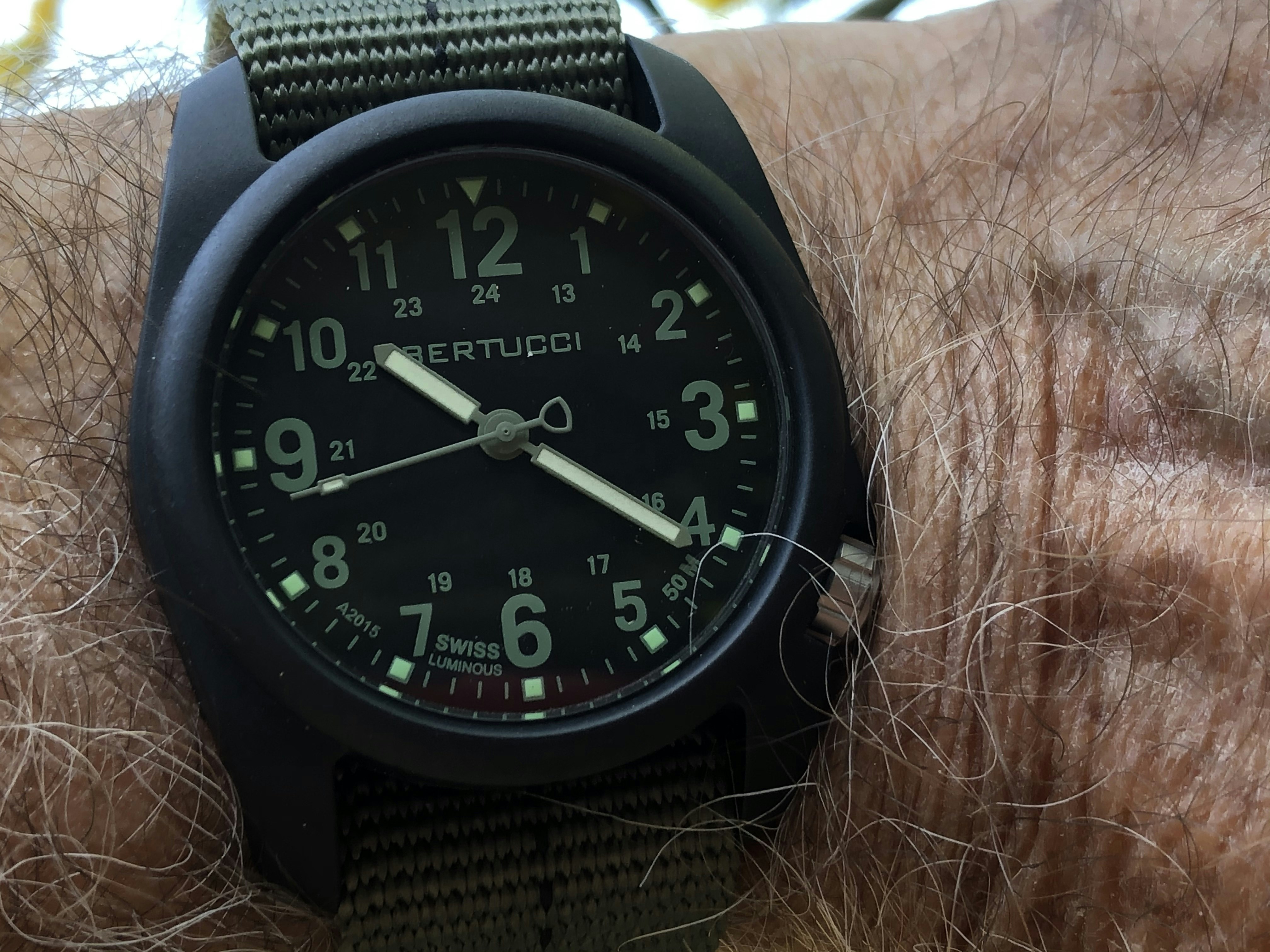 Bertucci DX3 Plus Performance Field Watch | Watches | Pilot Watches | Drop