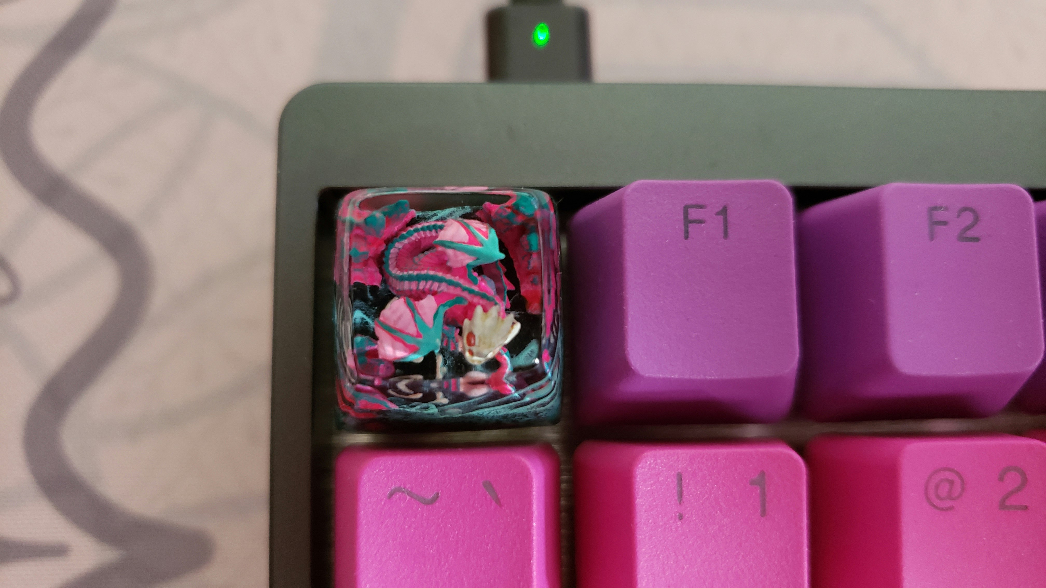 Dwarf Factory Gnarly Drakon Artisan Keycap | Mechanical Keyboards ...
