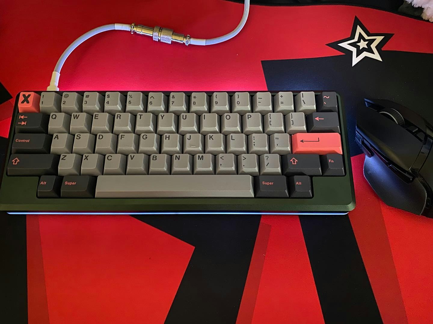 Built with Alpaca lubed with Krytox 205g0 with thick films along with ...