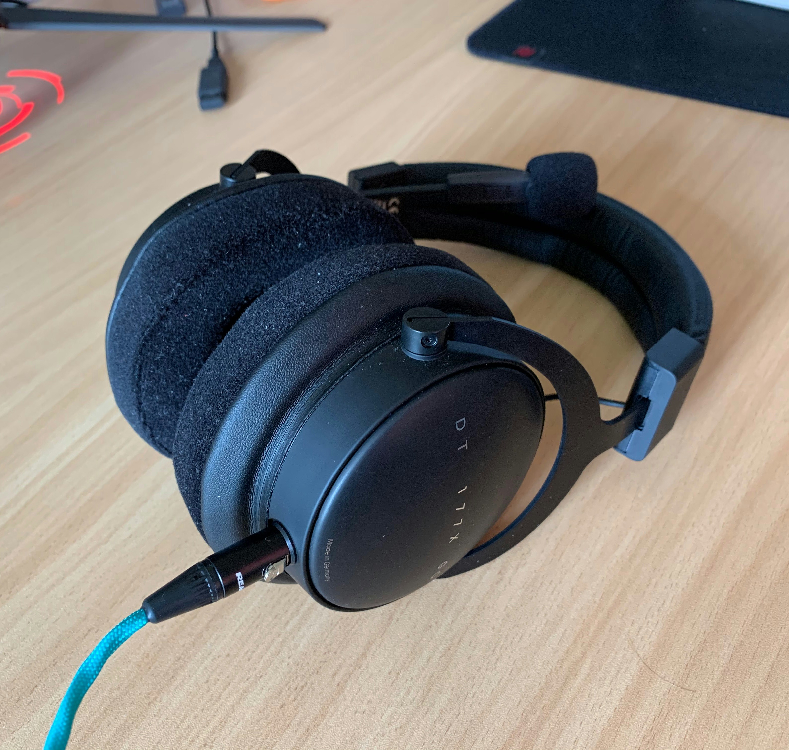 DT 177X GO with Custom Cable and Pads + Modmic Wireless | Drop