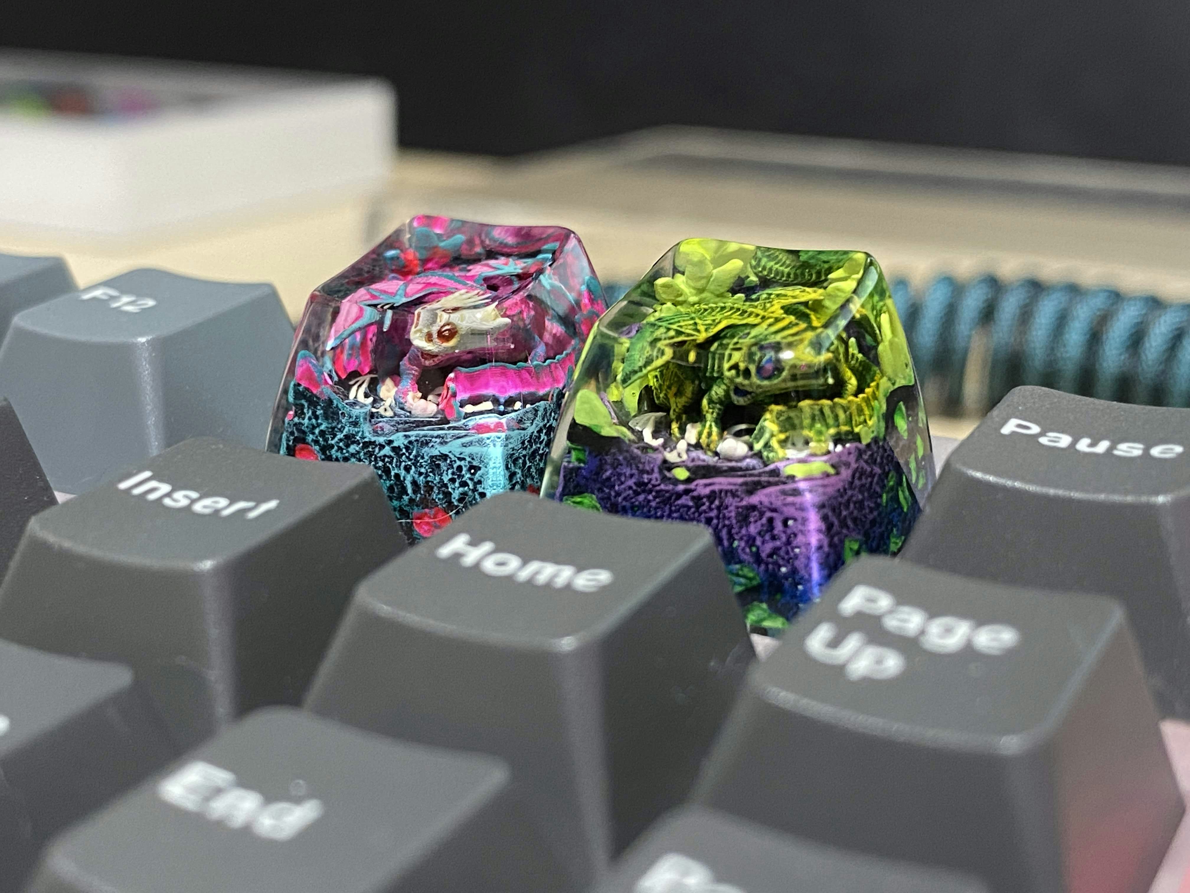 Dwarf Factory Gnarly Drakon Artisan Keycap | Mechanical Keyboards ...
