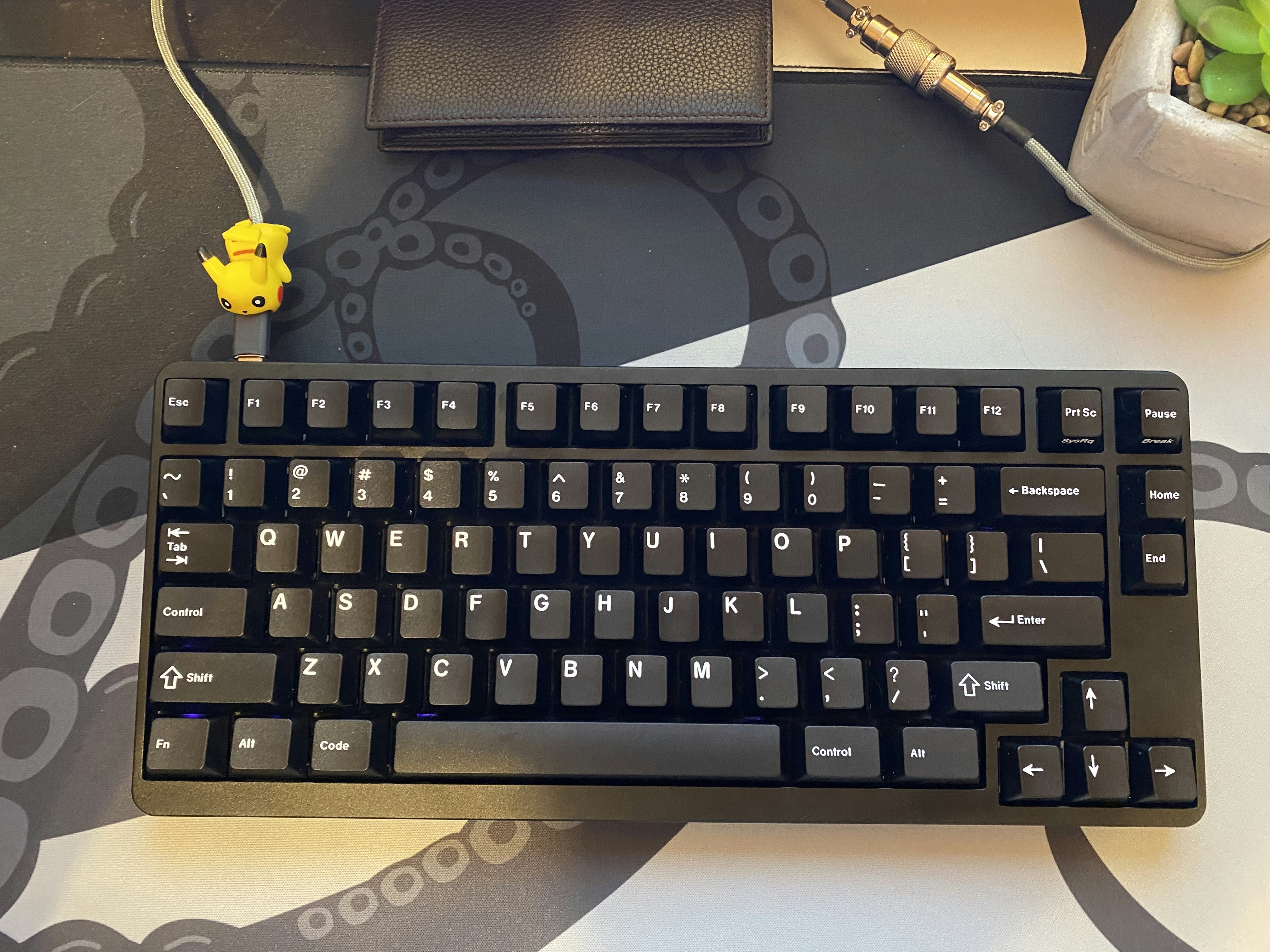 Drop GMK White-on-Black Custom Keycap Set | Price & Reviews | Drop ...