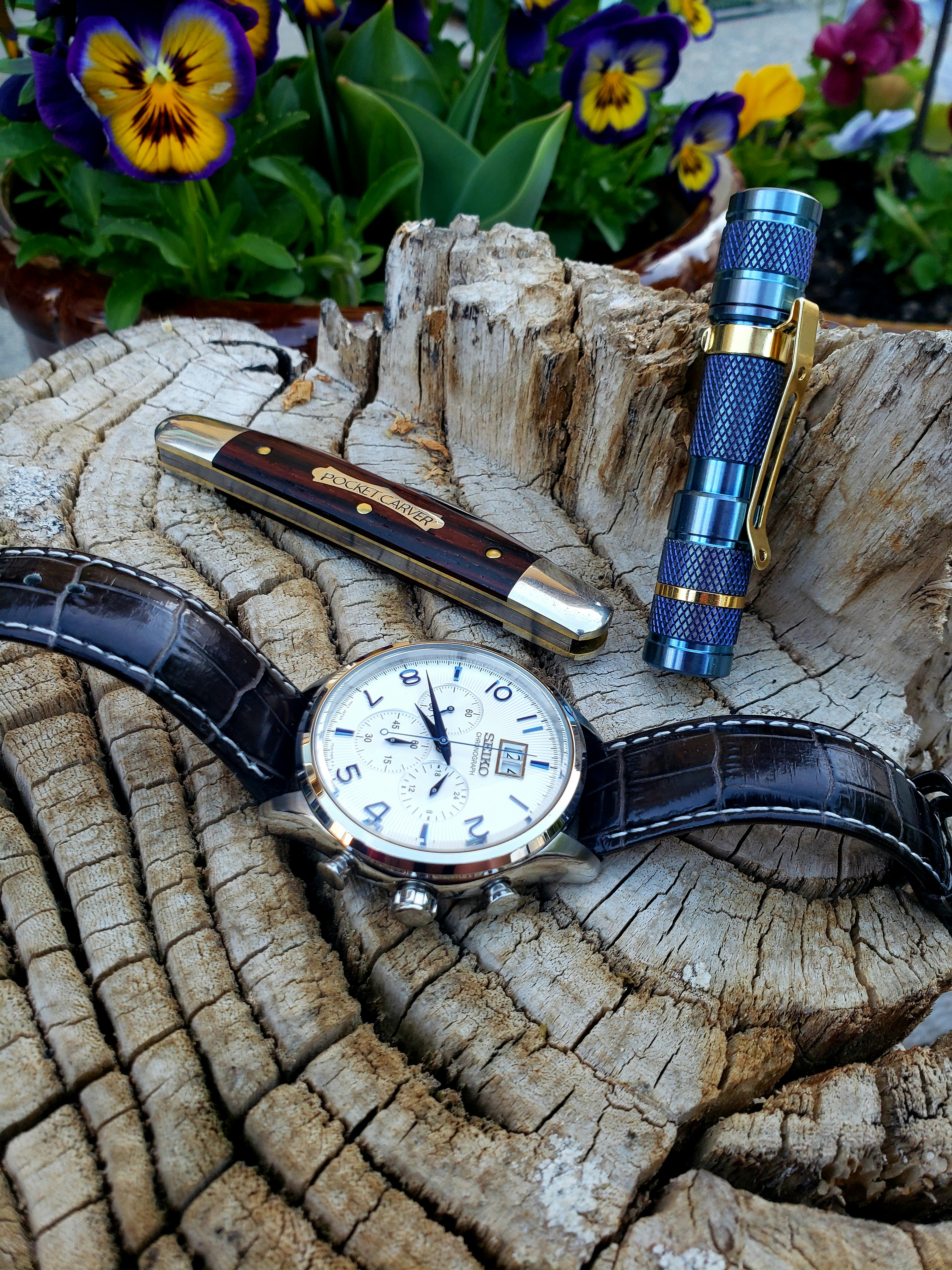 Drop Blue Titanium AAA Flashlight Photos | Flashlights | Pocket Flashlights