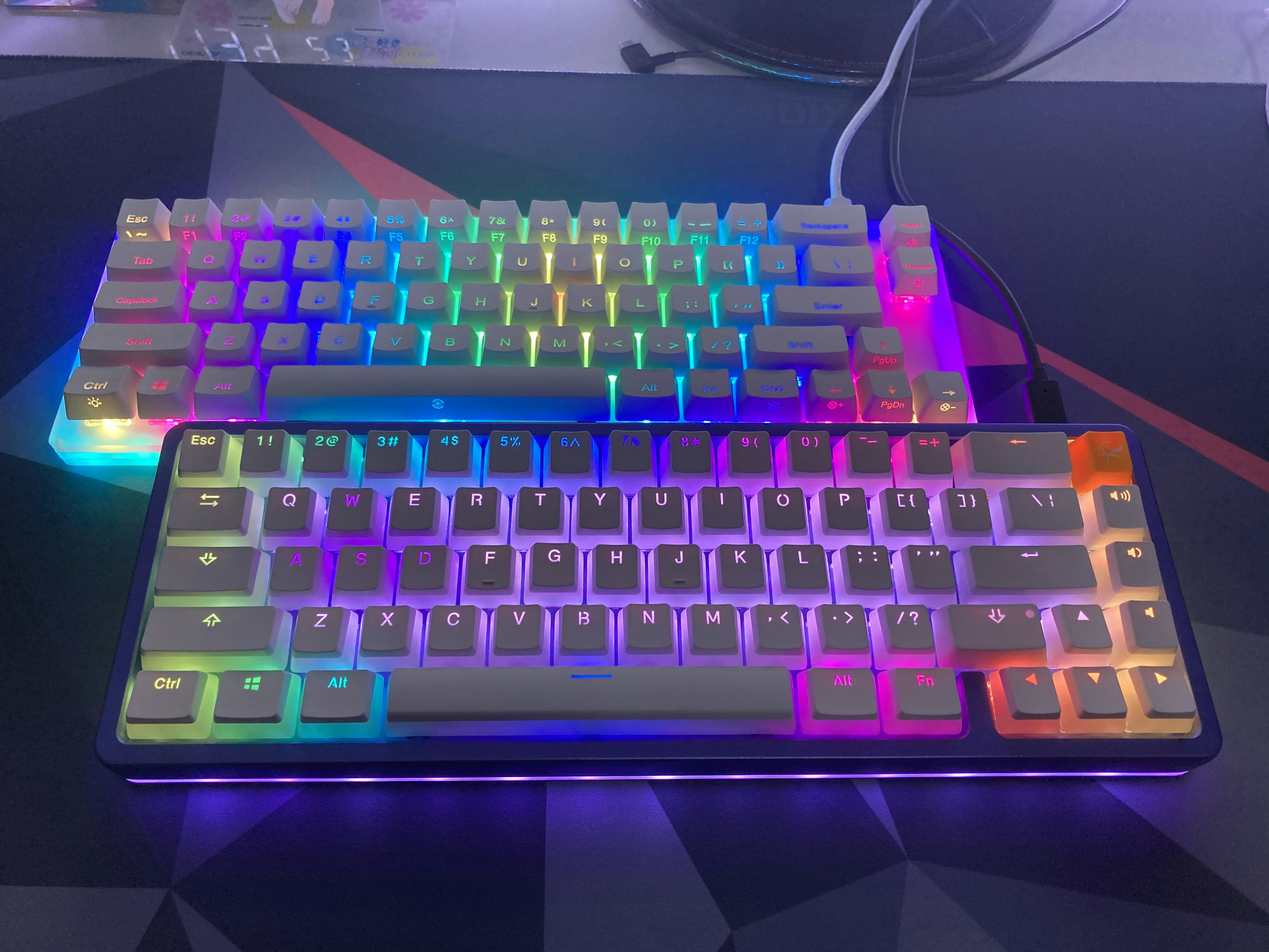 Womier K66 V2 Hotswap Acrylic RGB Mechanical Keyboard | Mechanical ...