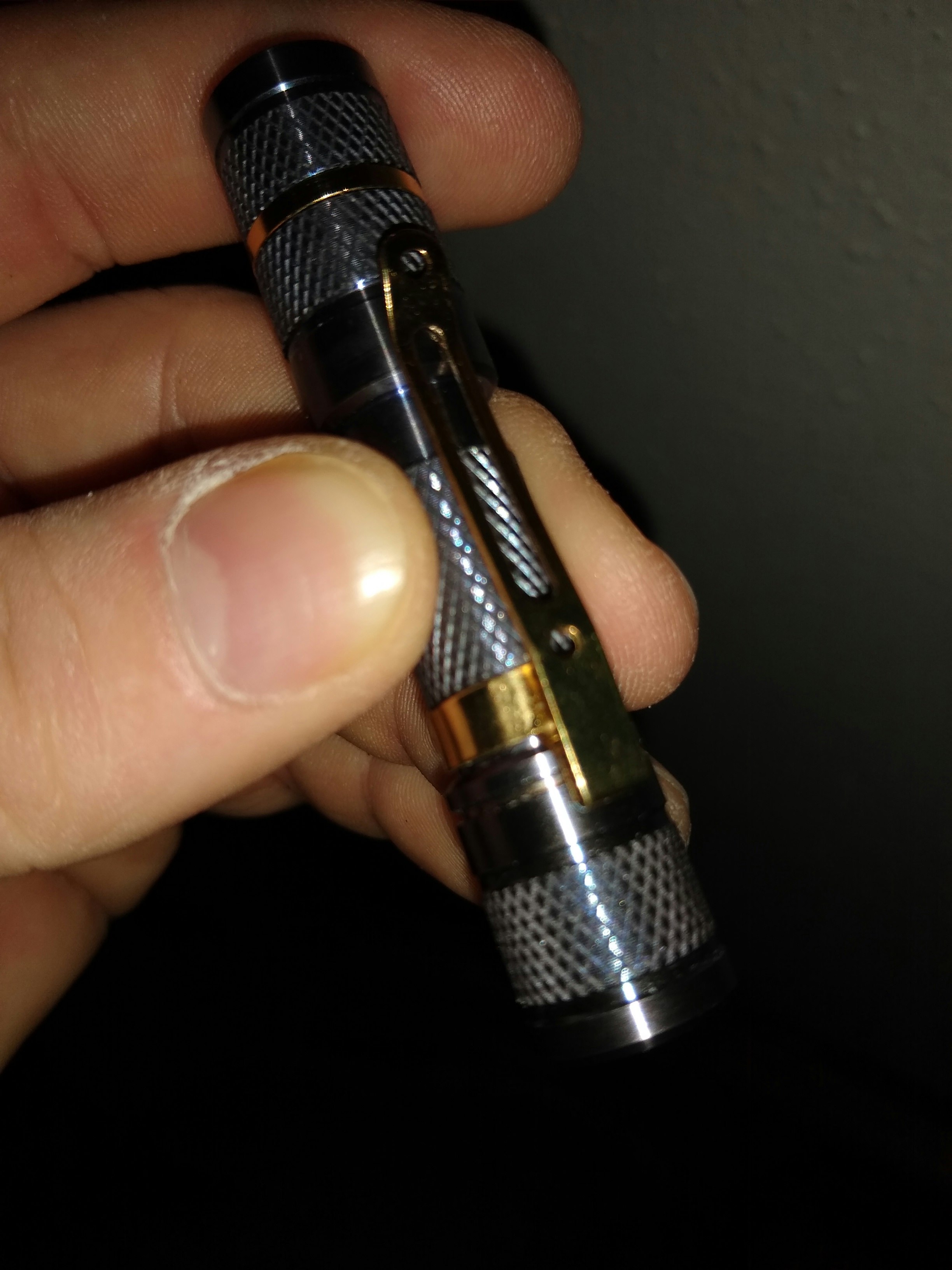 Drop Blue Titanium AAA Flashlight Photos | Drop (formerly Massdrop)