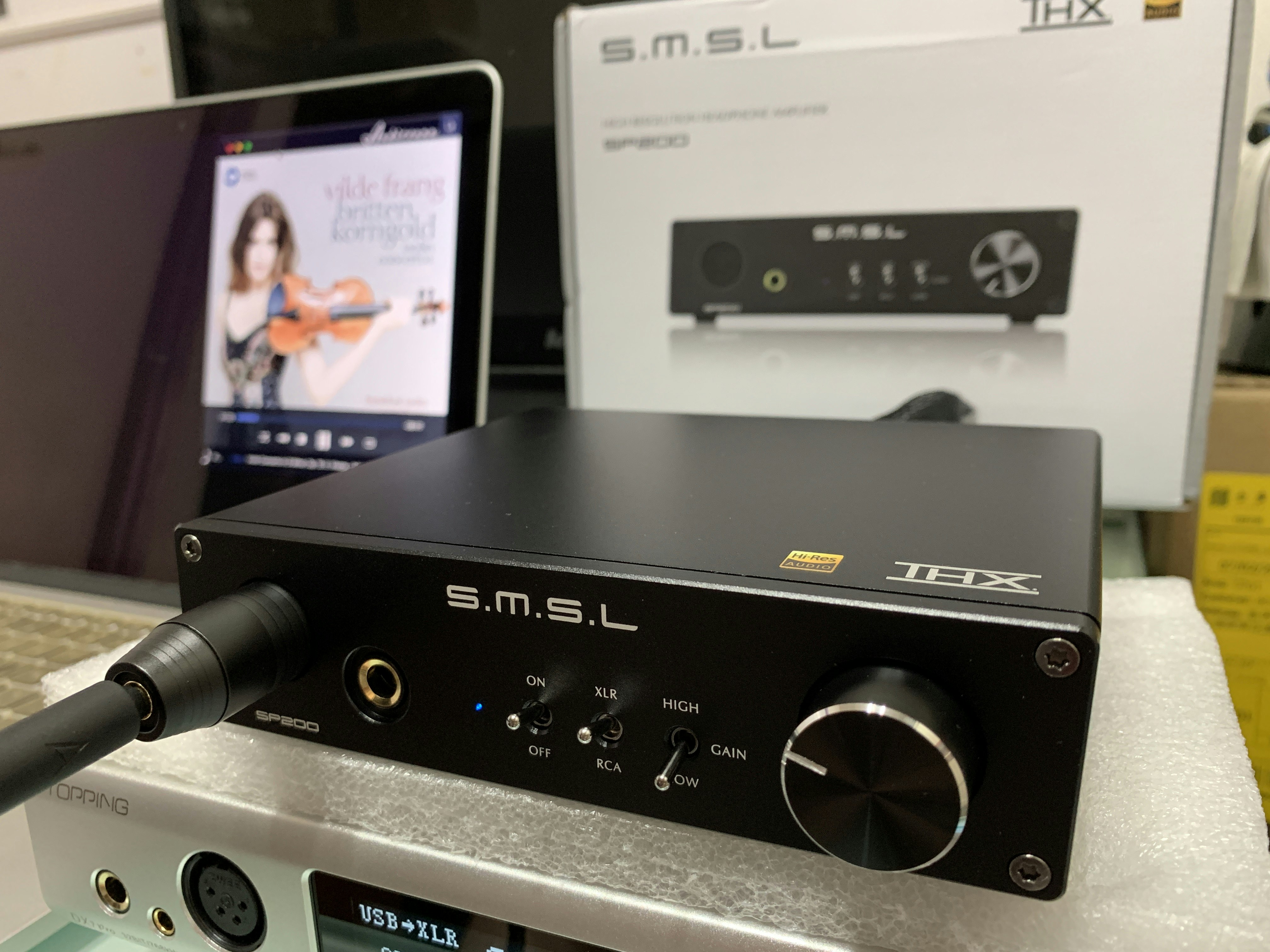 SMSL SP200 THX AAA-888 Balanced Headphone Amp | Audiophile | Amps ...