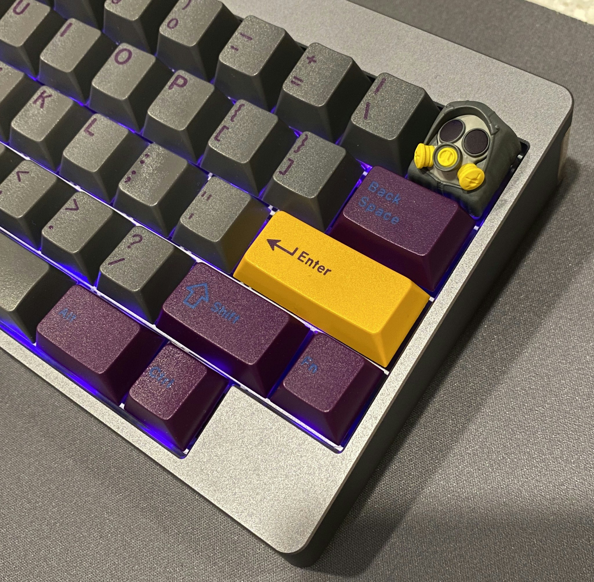 It matched perfectly with GMK Deep Space | Drop