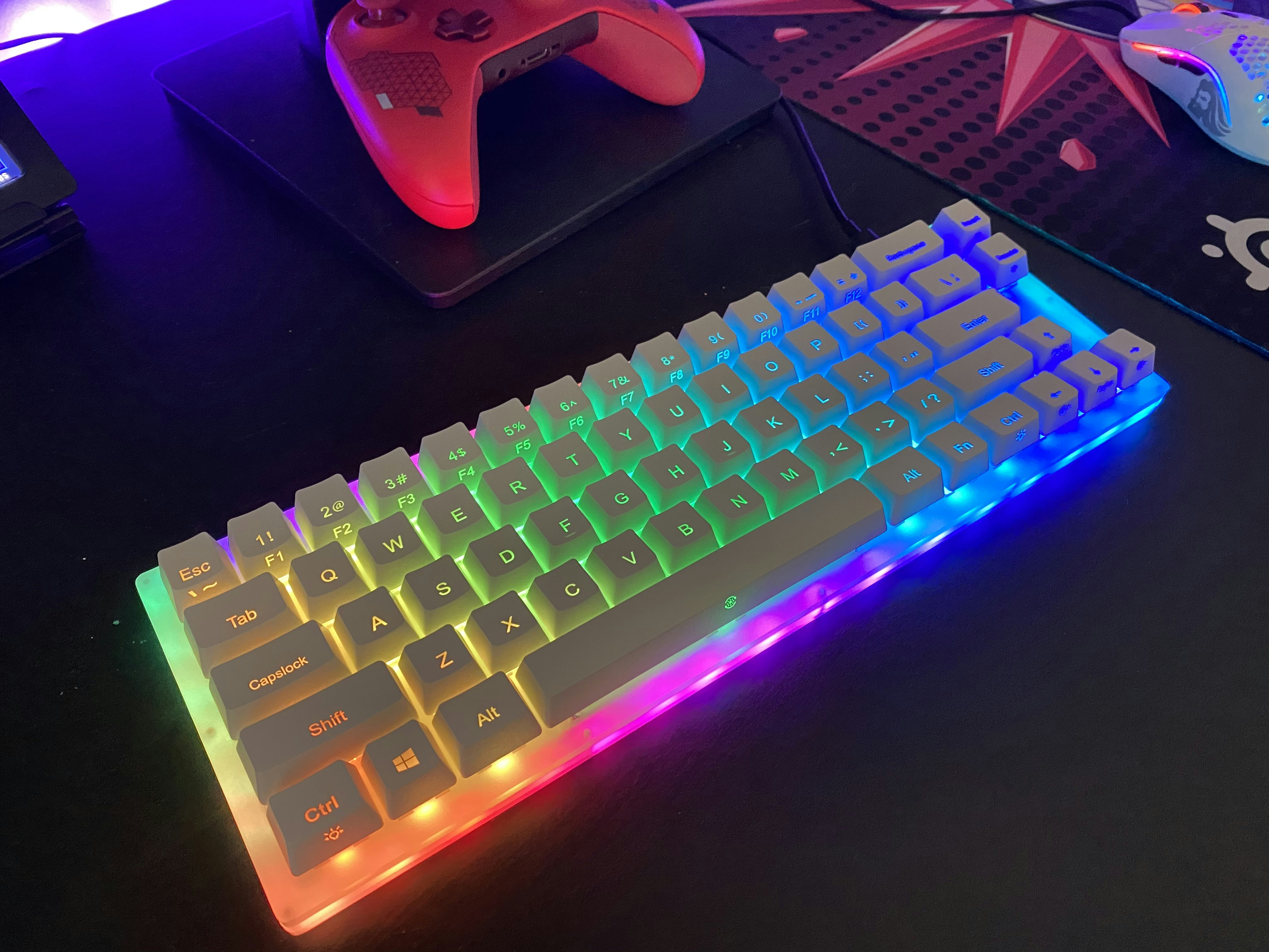 Womier K66 V2 Hotswap Acrylic RGB Mechanical Keyboard | Mechanical ...