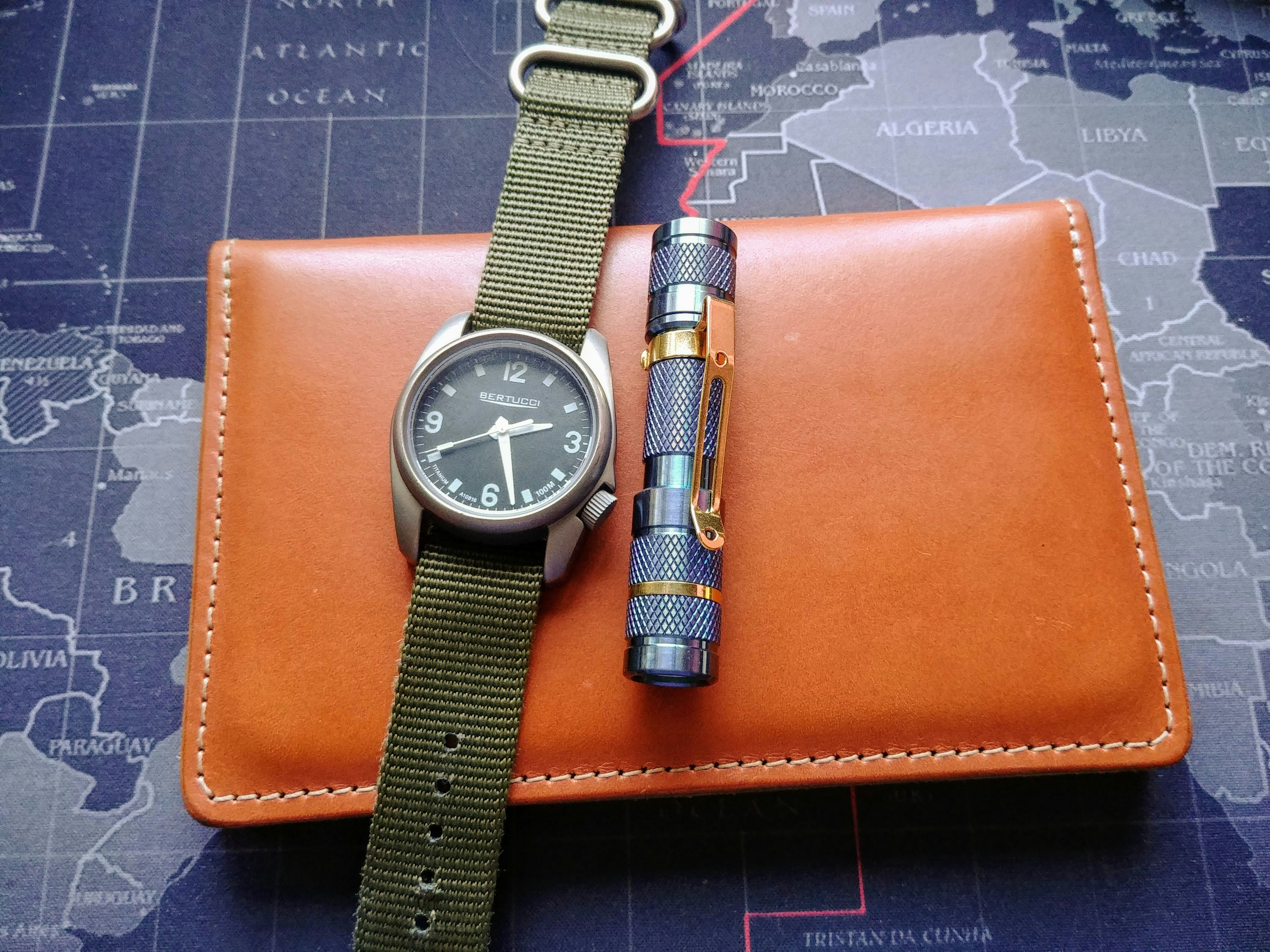 Drop Blue Titanium AAA Flashlight Photos | Flashlights | Pocket Flashlights