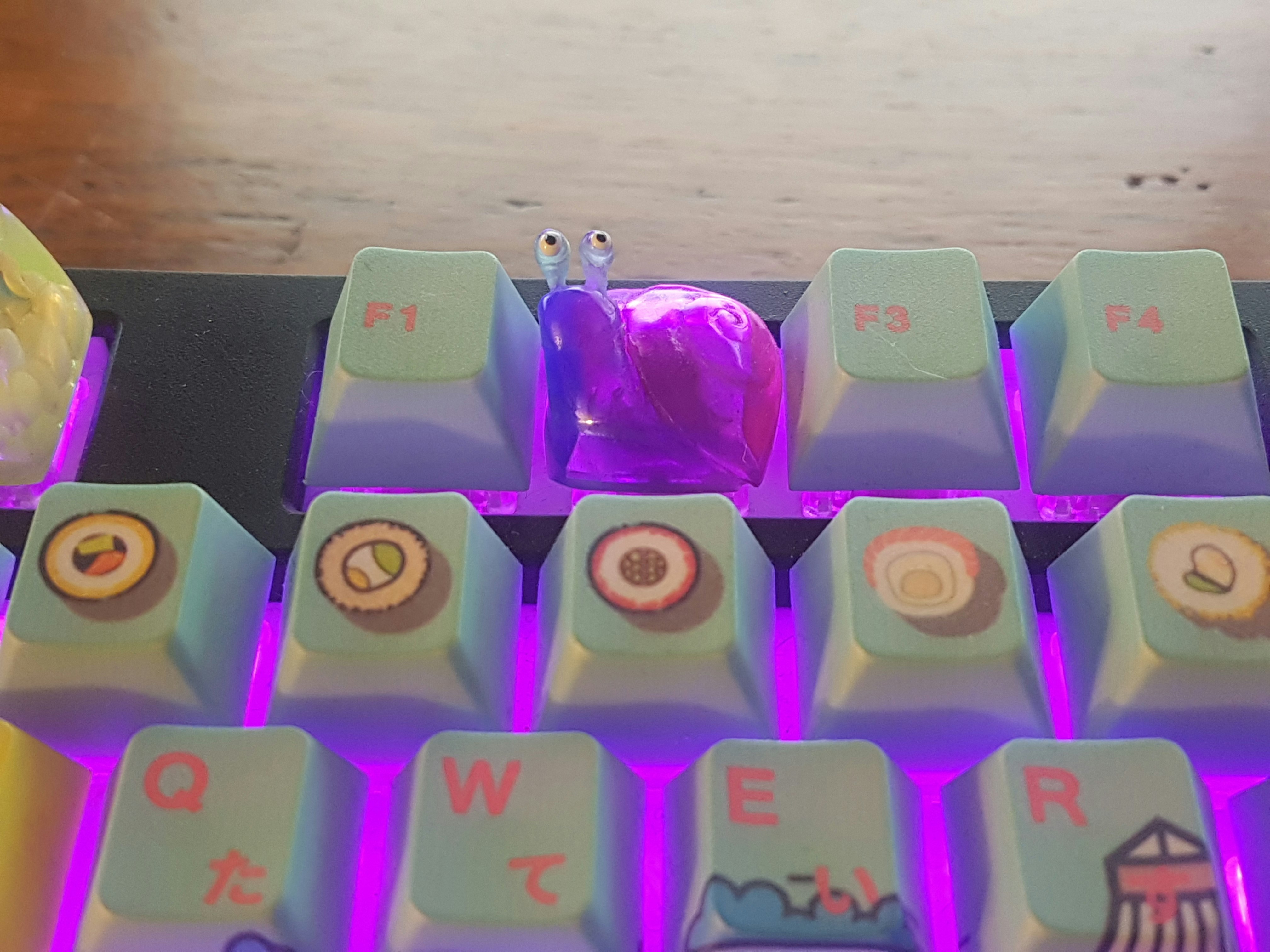 The Eye Key Snail Artisan Keycap | Mechanical Keyboards | Keycaps ...