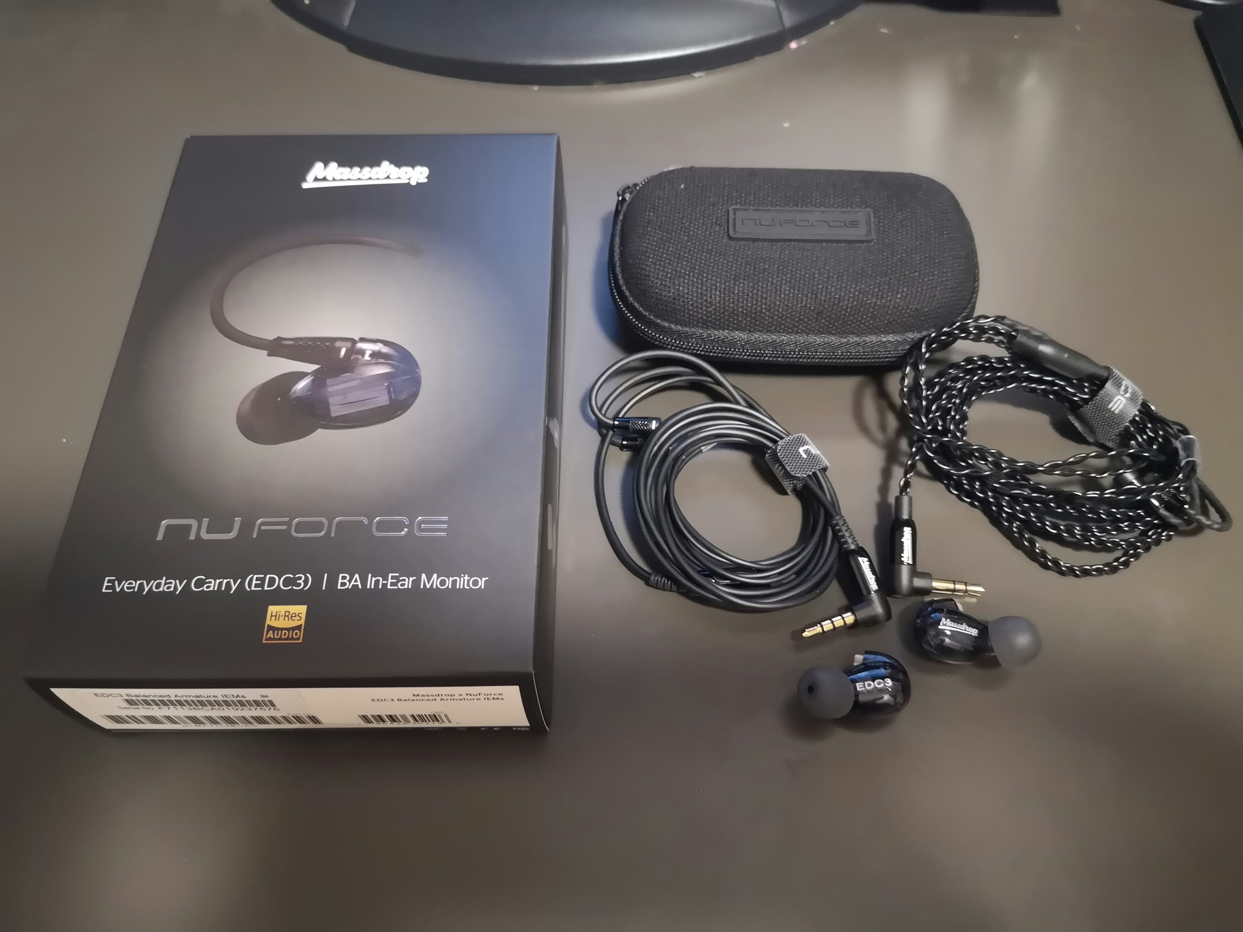 Massdrop x NuForce EDC3 In-Ear Monitors | Price & Reviews | Drop