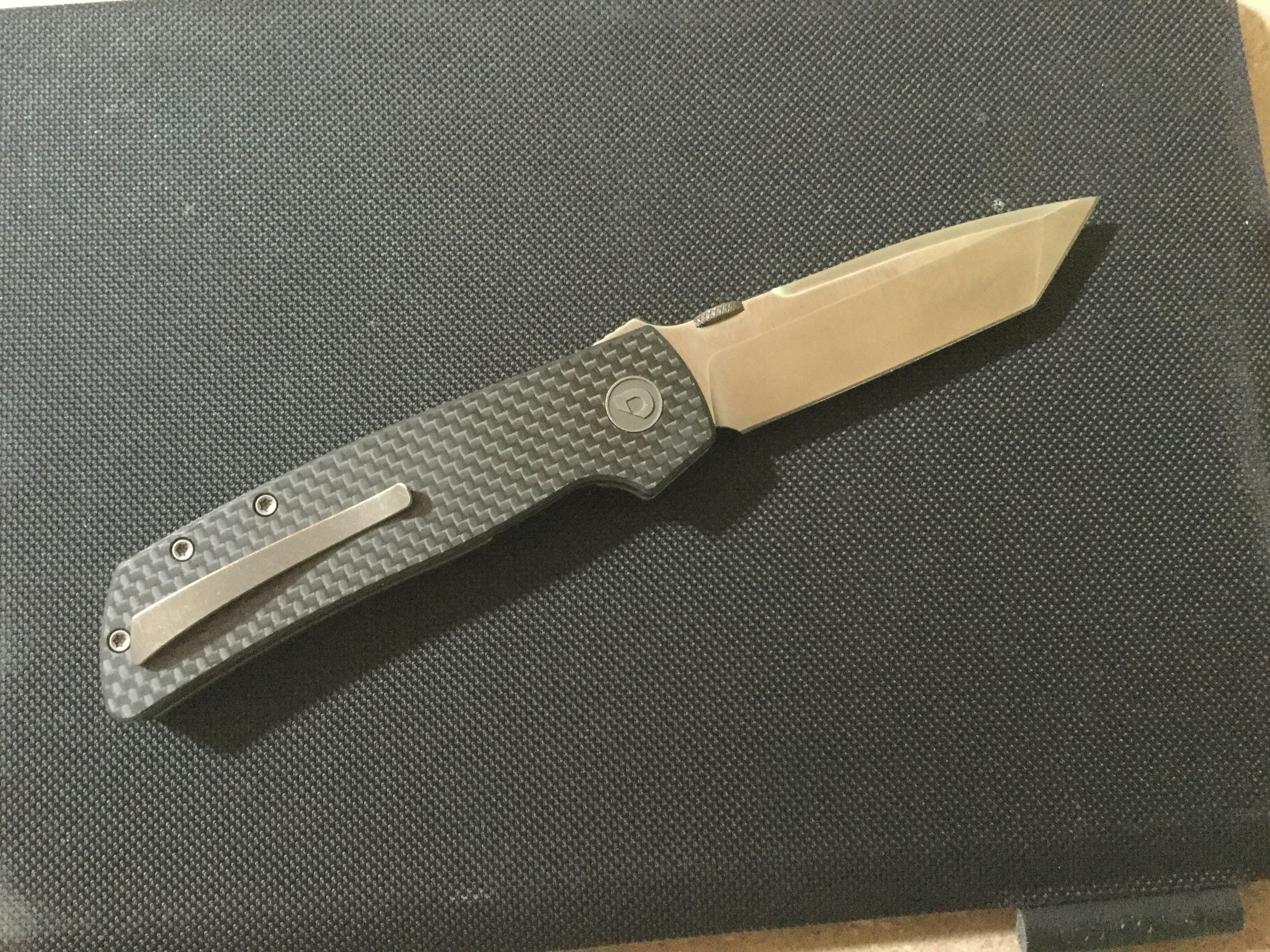 Drop + Terzuola ATCF Tanto Folding Knife | Knives | Folding Knives | Drop