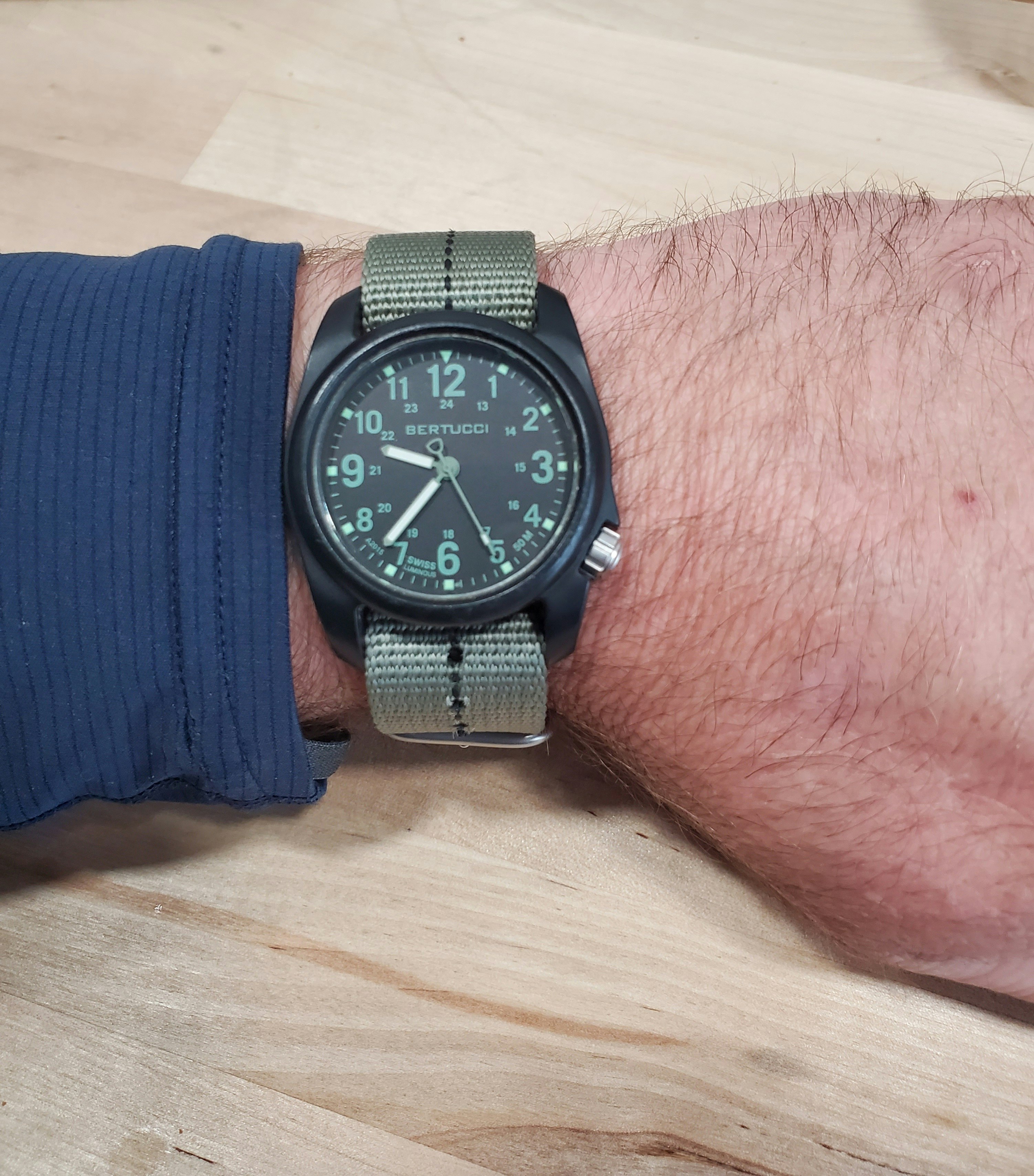 Bertucci DX3 Plus Performance Field Watch | Watches | Pilot Watches | Drop