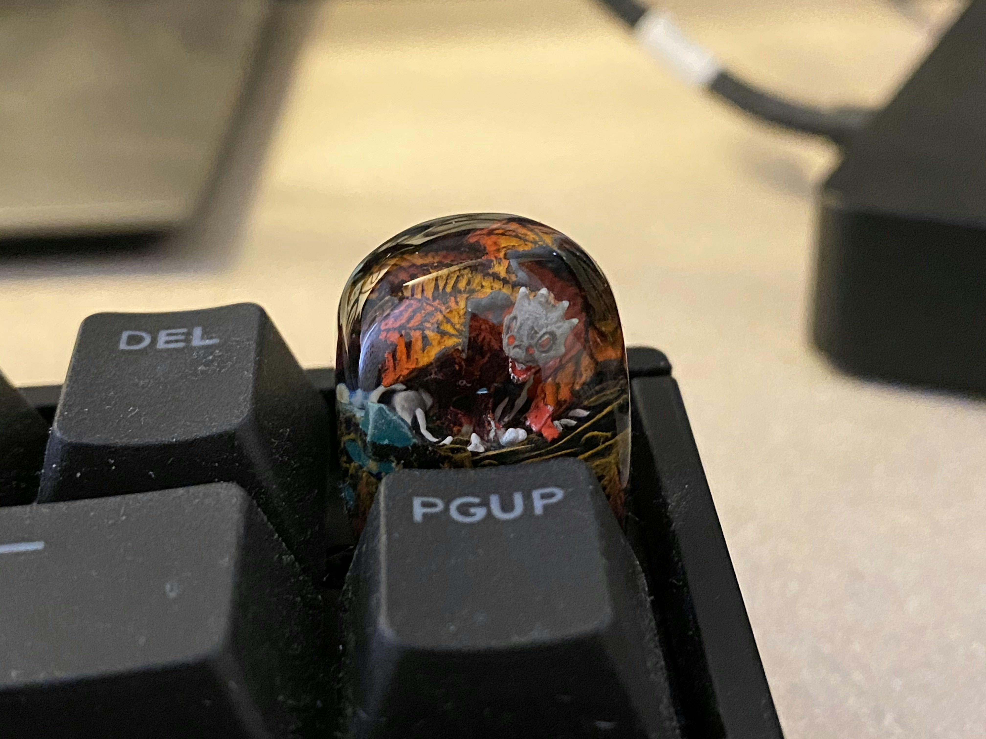 Dwarf Factory Gnarly Drakon Artisan Keycap | Mechanical Keyboards ...