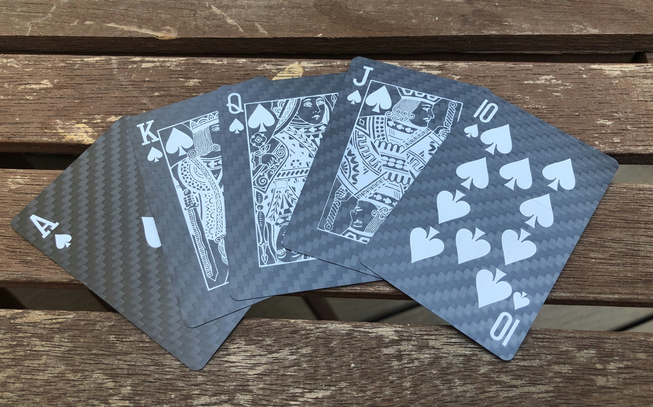 XC Carbon: Carbon Fiber Playing Cards | Price & Reviews | Drop ...