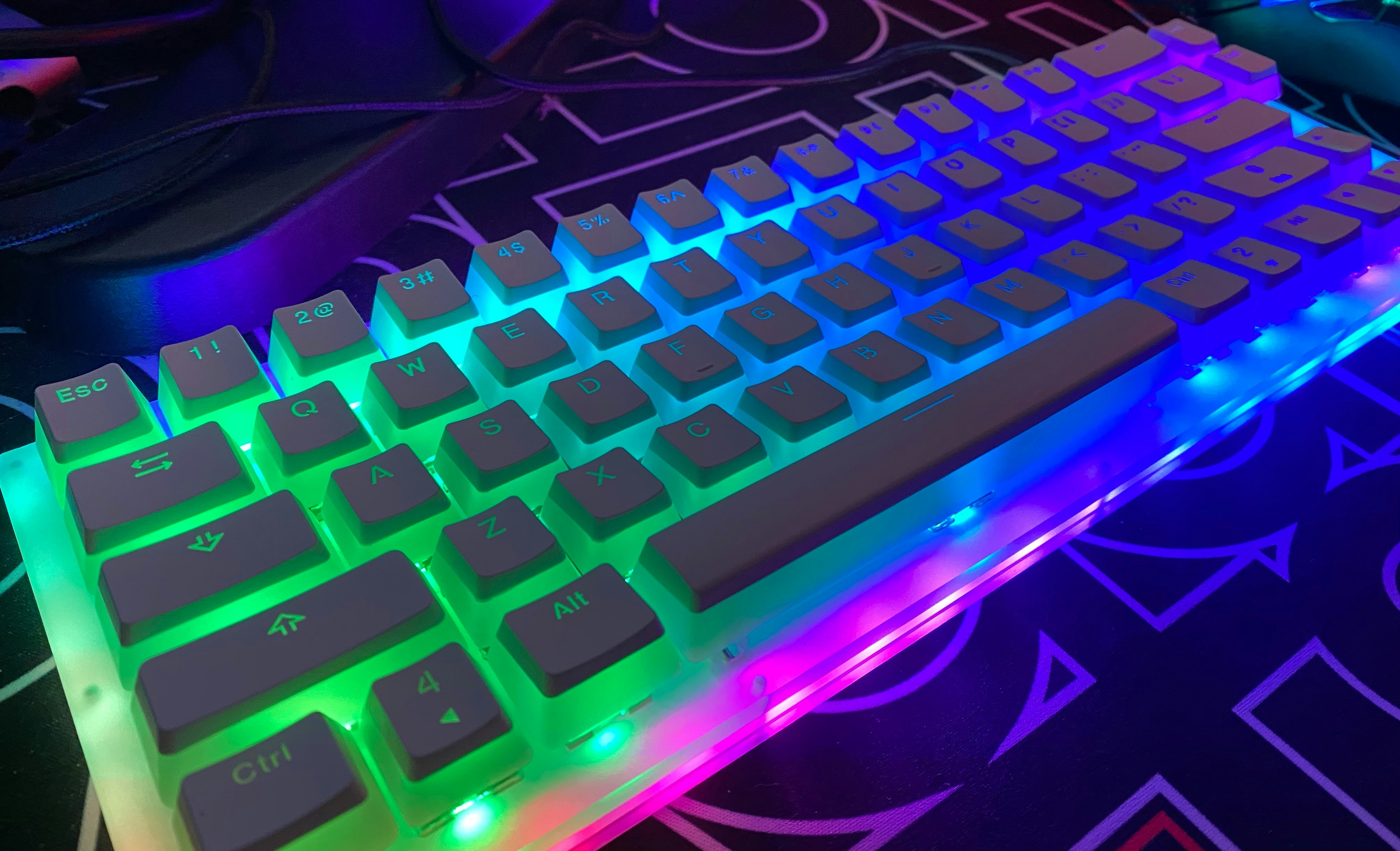 Womier K66 V2 Hotswap Acrylic RGB Mechanical Keyboard | Mechanical ...