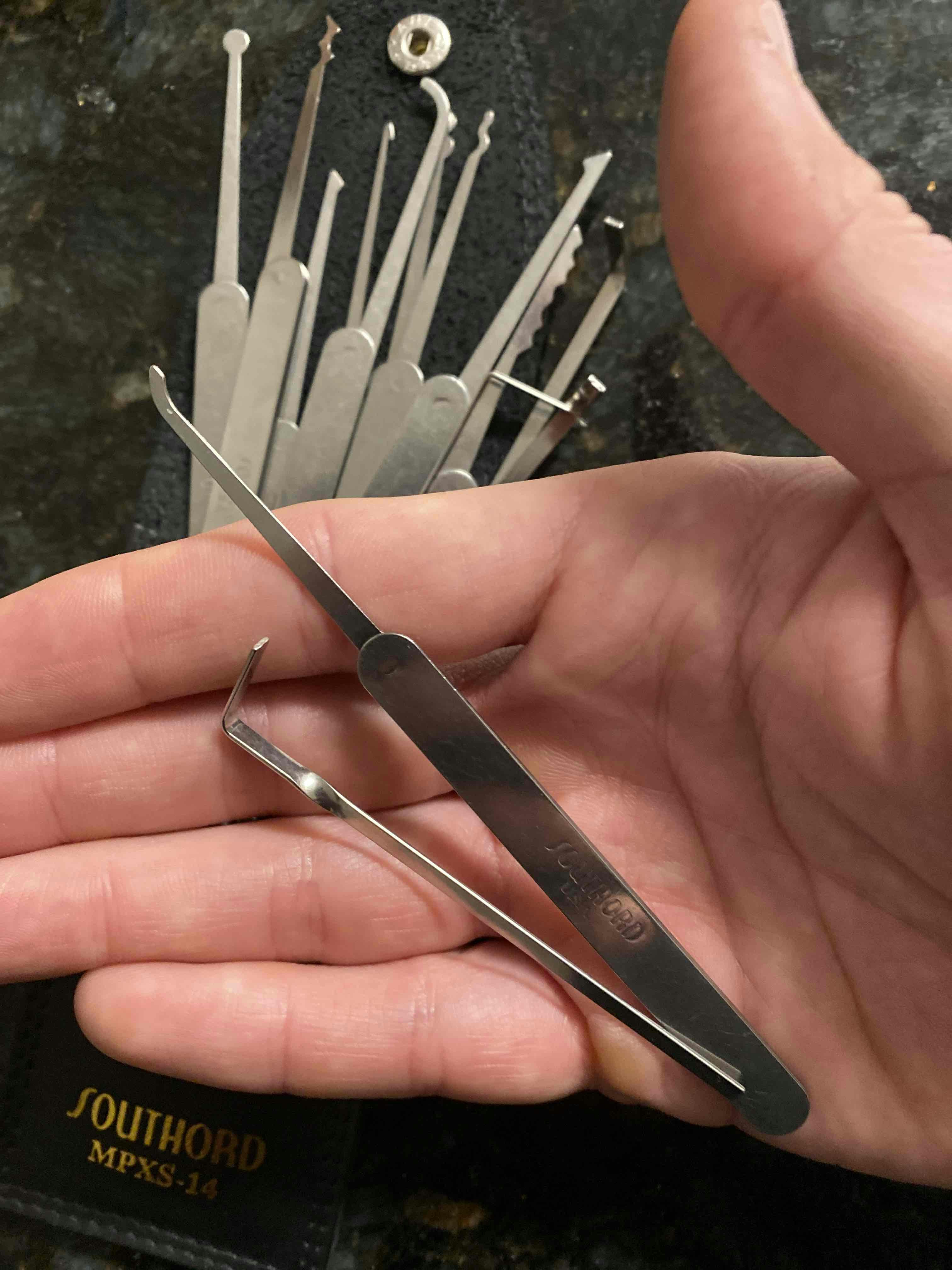 SouthOrd 14/15 Piece Lockpick Sets | Lock Picks | Drop