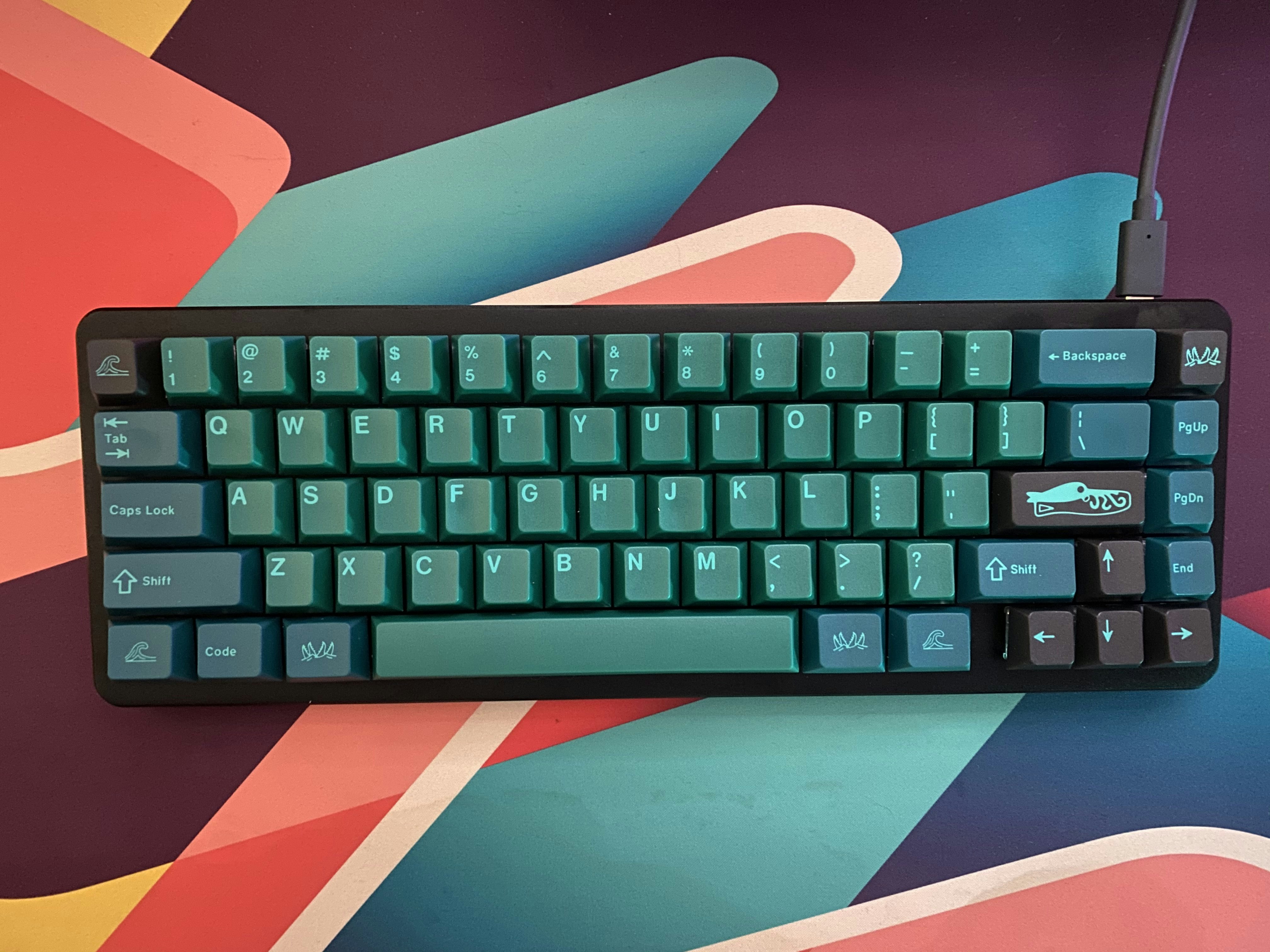 Drop + Zambumon GMK Nautilus Nightmares Keycap Set | Mechanical ...