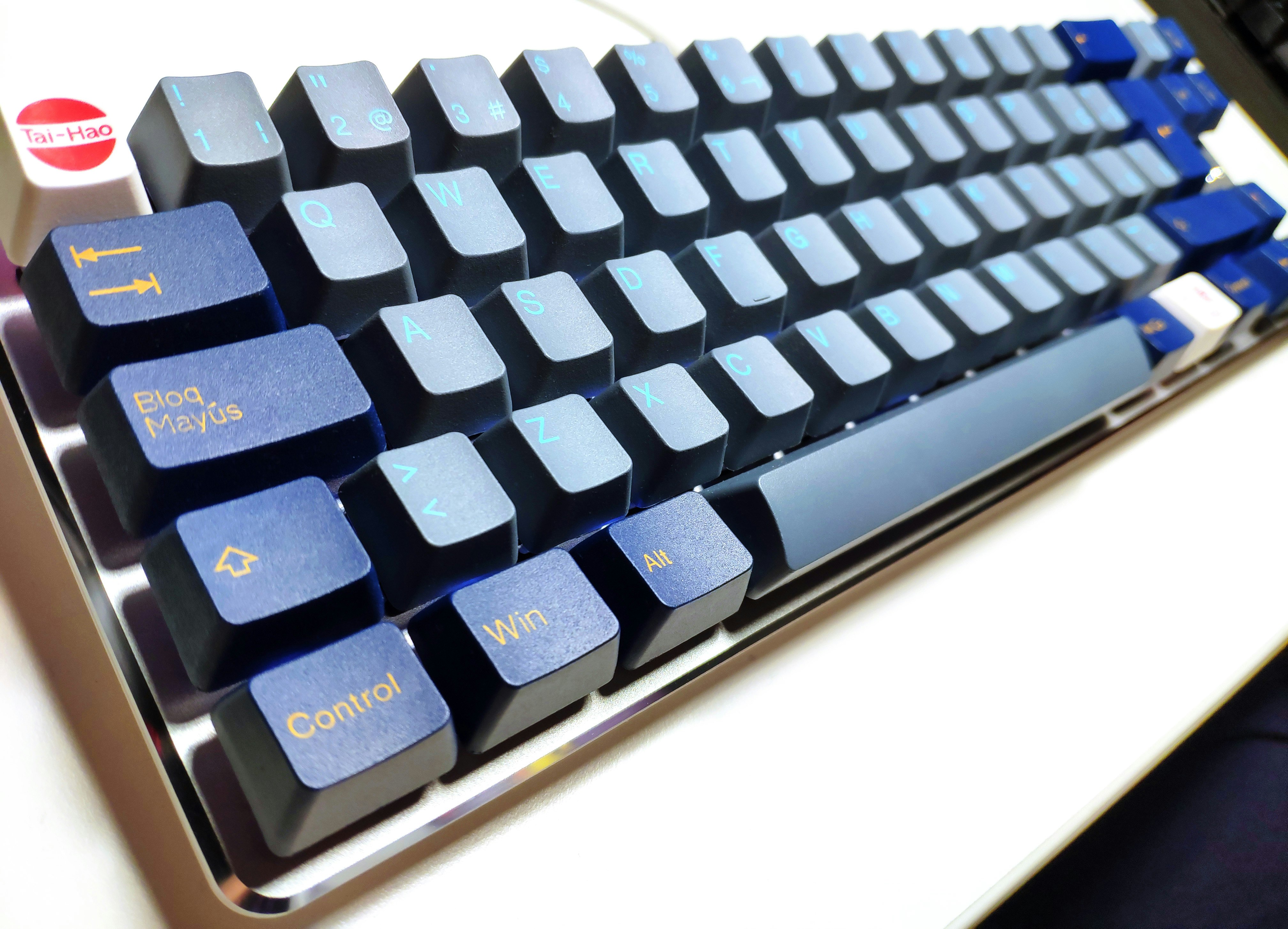 Tai-Hao Exotic Layout PBT Doubleshot Keycap Set | Mechanical Keyboards ...