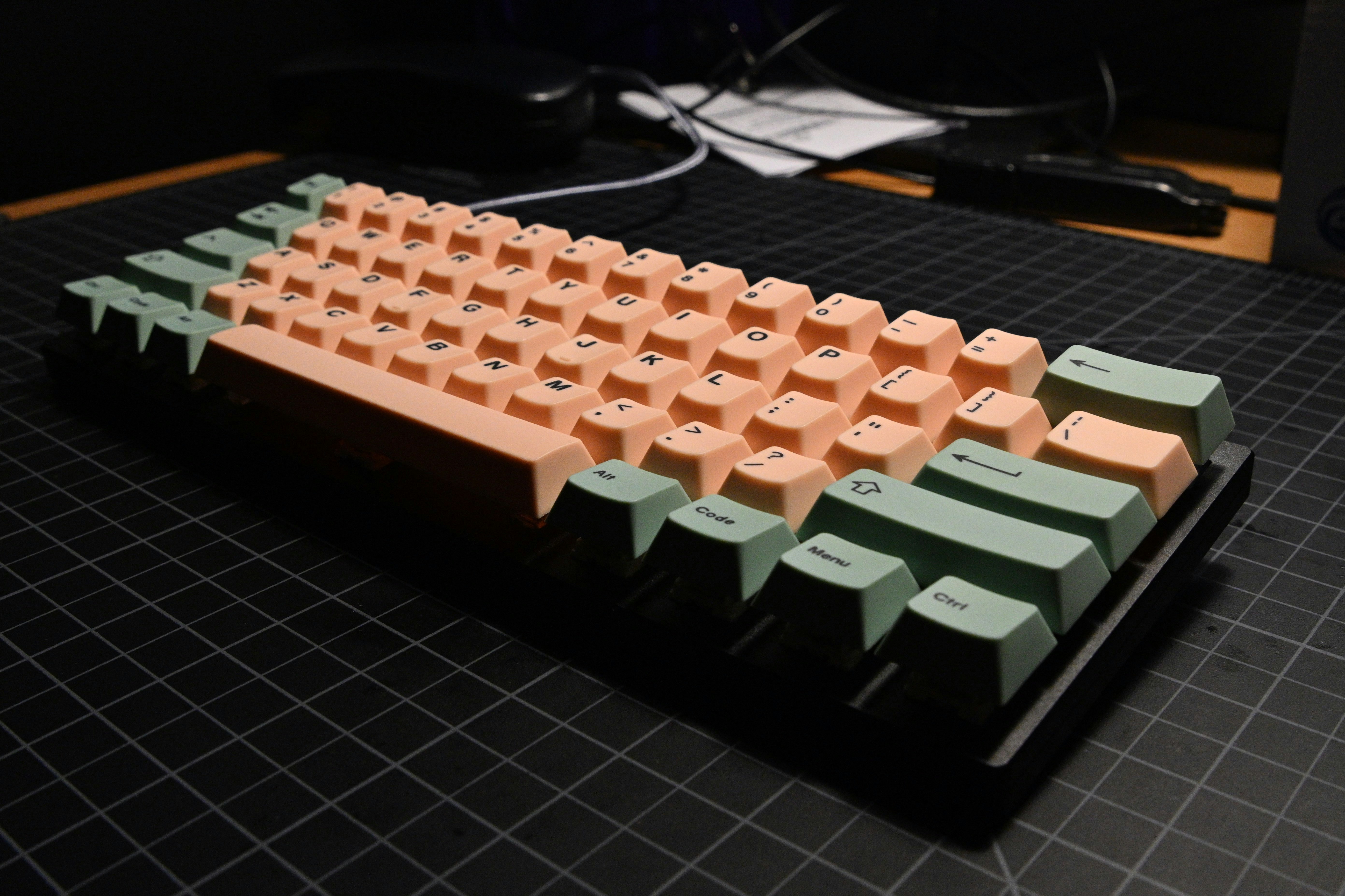 Artifact Bloom Series Keycap Set: Matcha Mango | Mechanical Keyboards ...