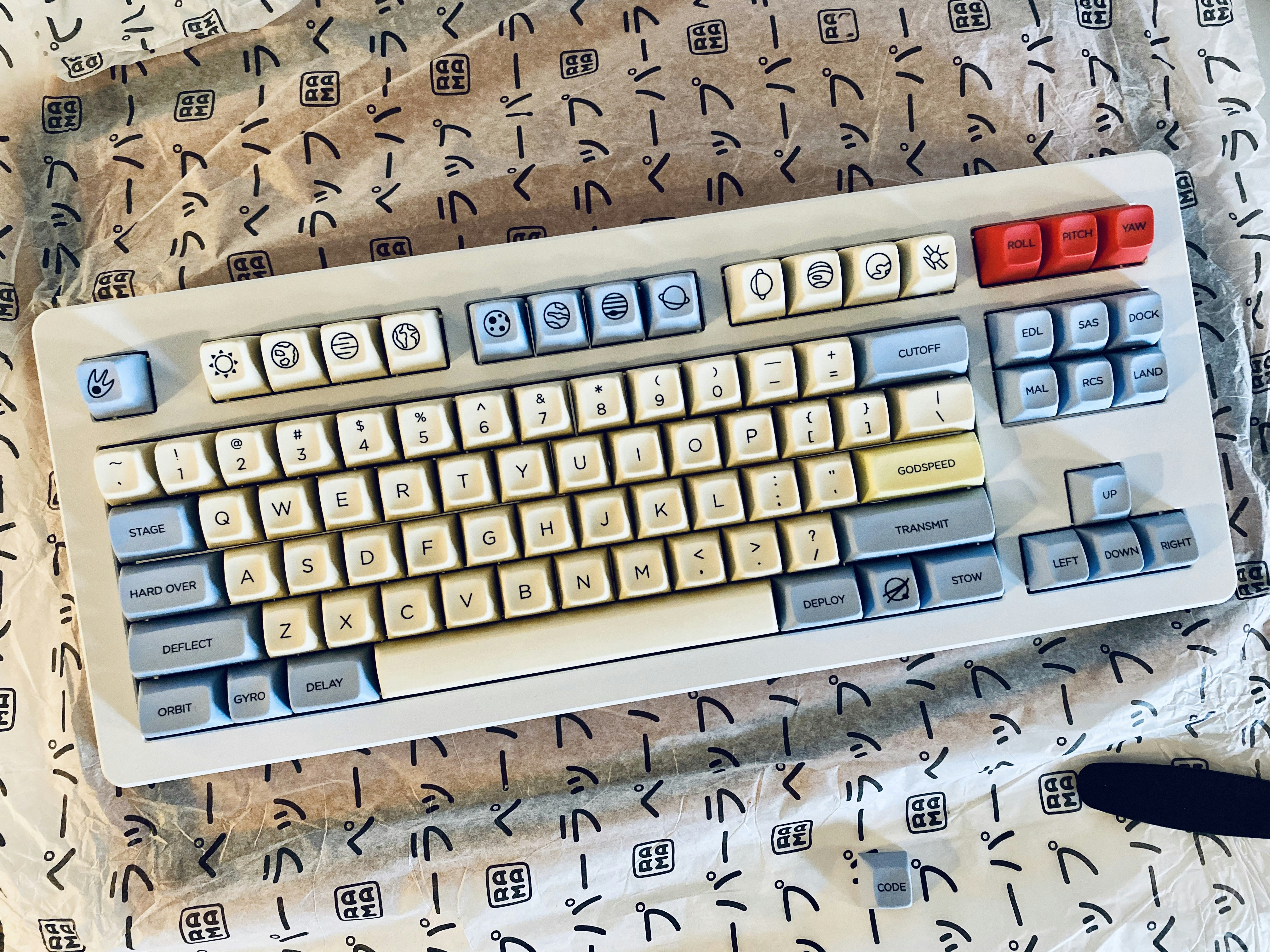 Drop + MiTo MT3 Godspeed R2 Keycap Set - Apollo Base Kit | Mechanical ...