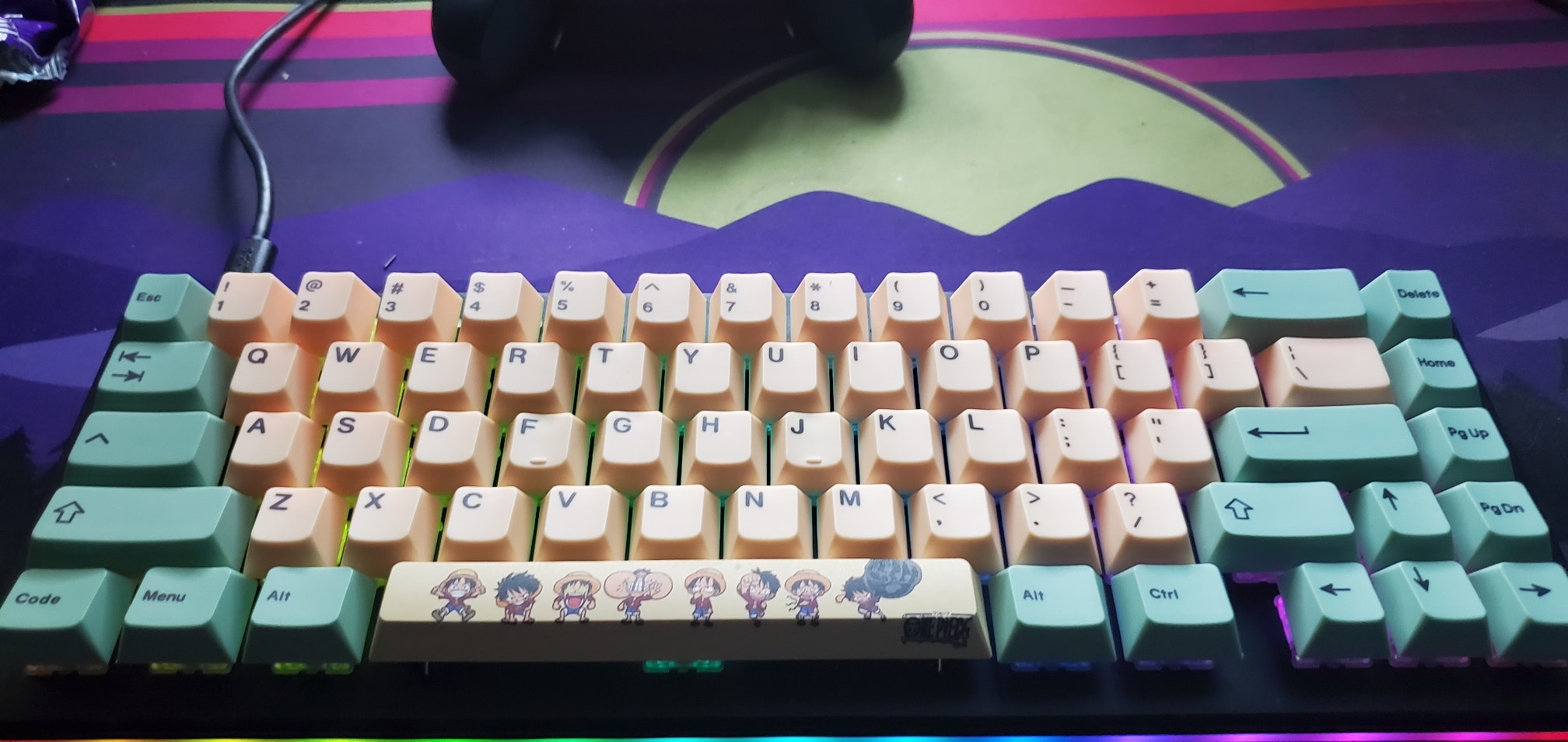 Artifact Bloom Series Keycap Set: Matcha Mango | Mechanical Keyboards ...