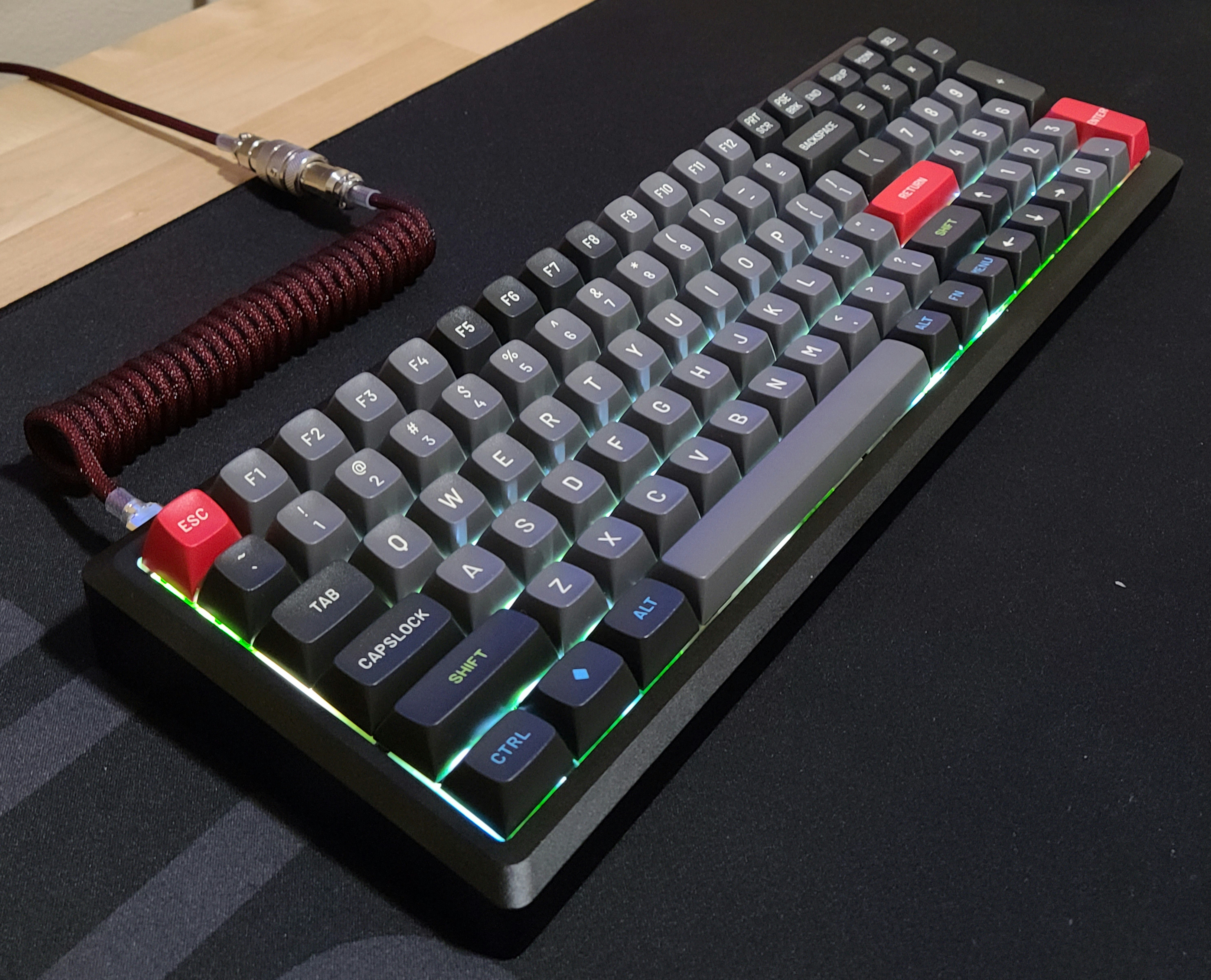 NYM96 + Kiwi switches + Susuwatari Keycaps | Drop