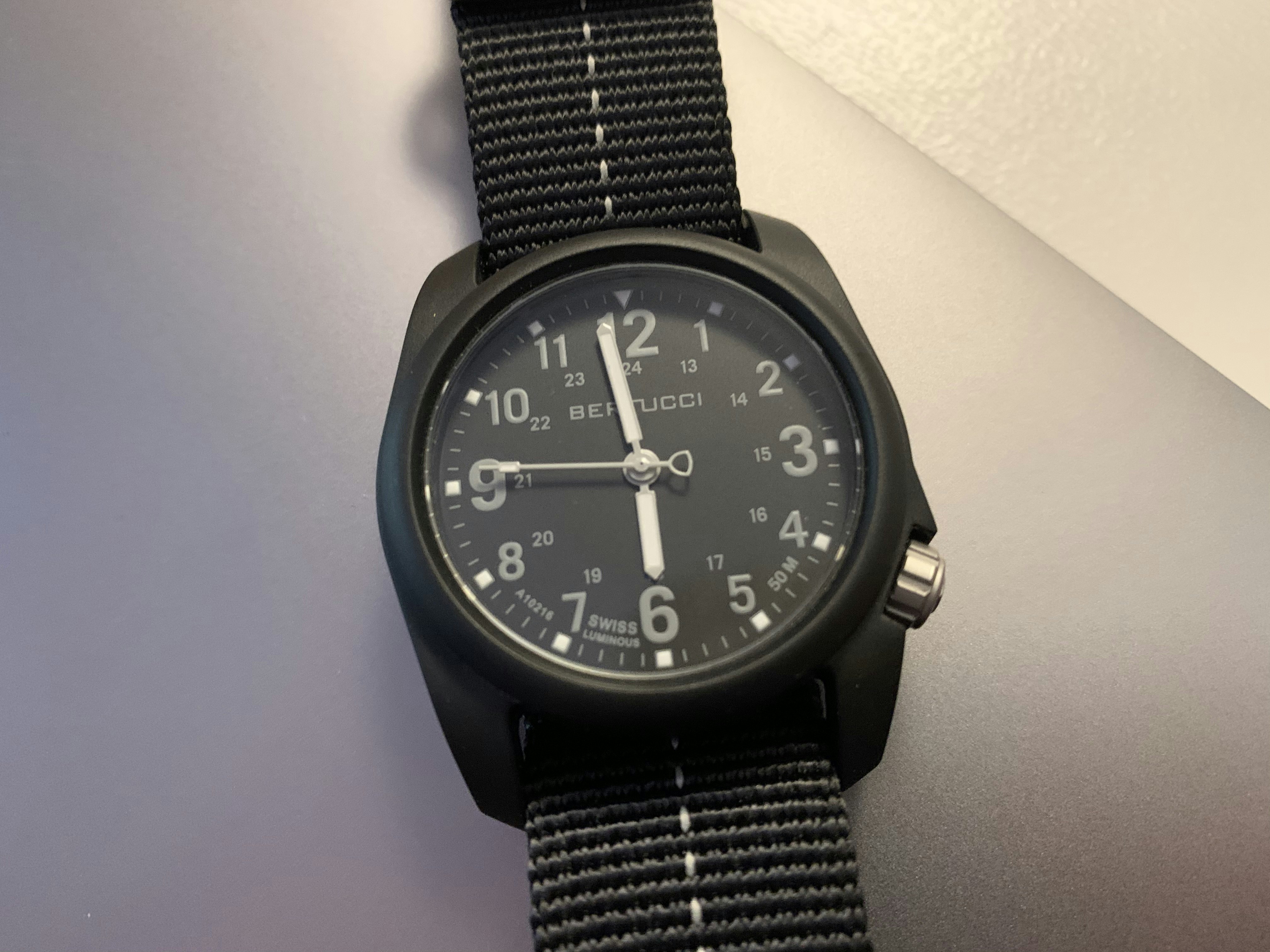 Bertucci DX3 Plus Performance Field Watch | Watches | Pilot Watches | Drop