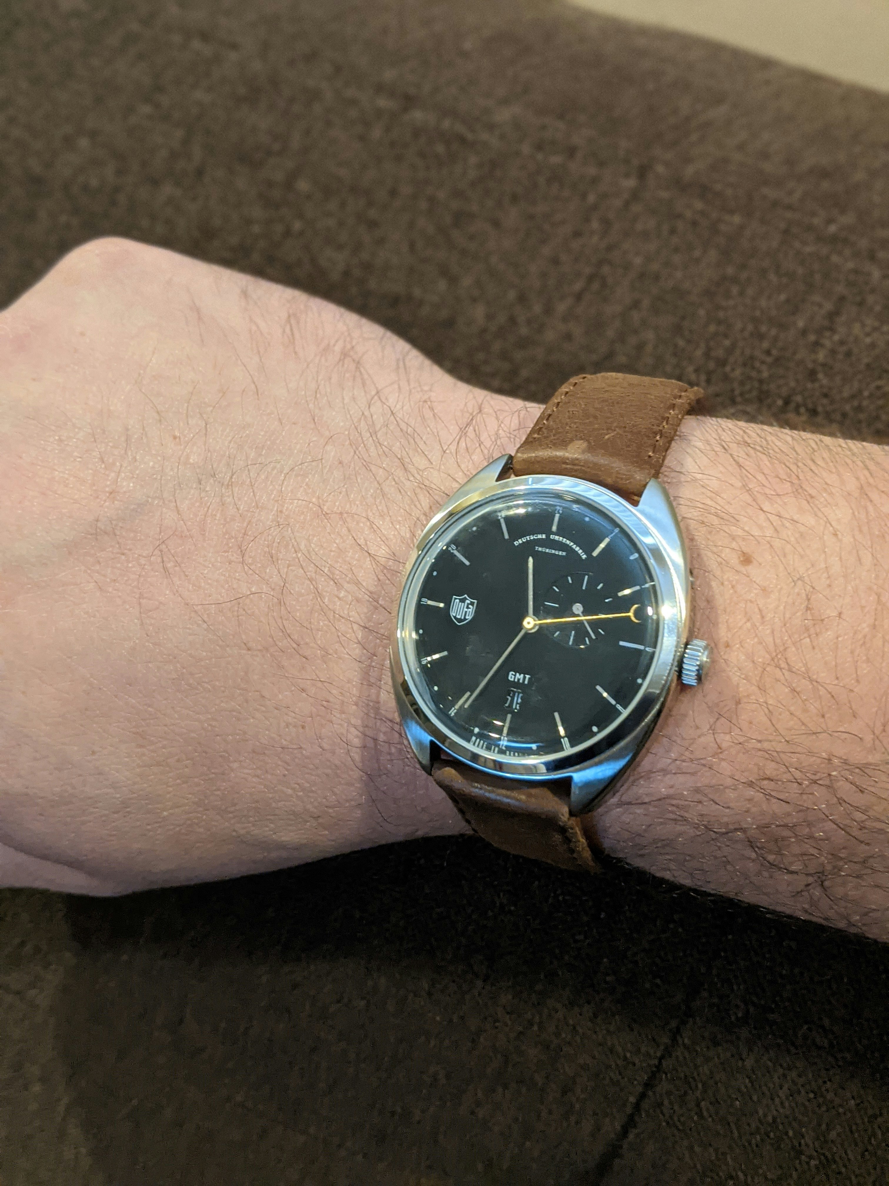 DuFa Gotha GMT Quartz Watch | Watches | Pilot Watches | Drop