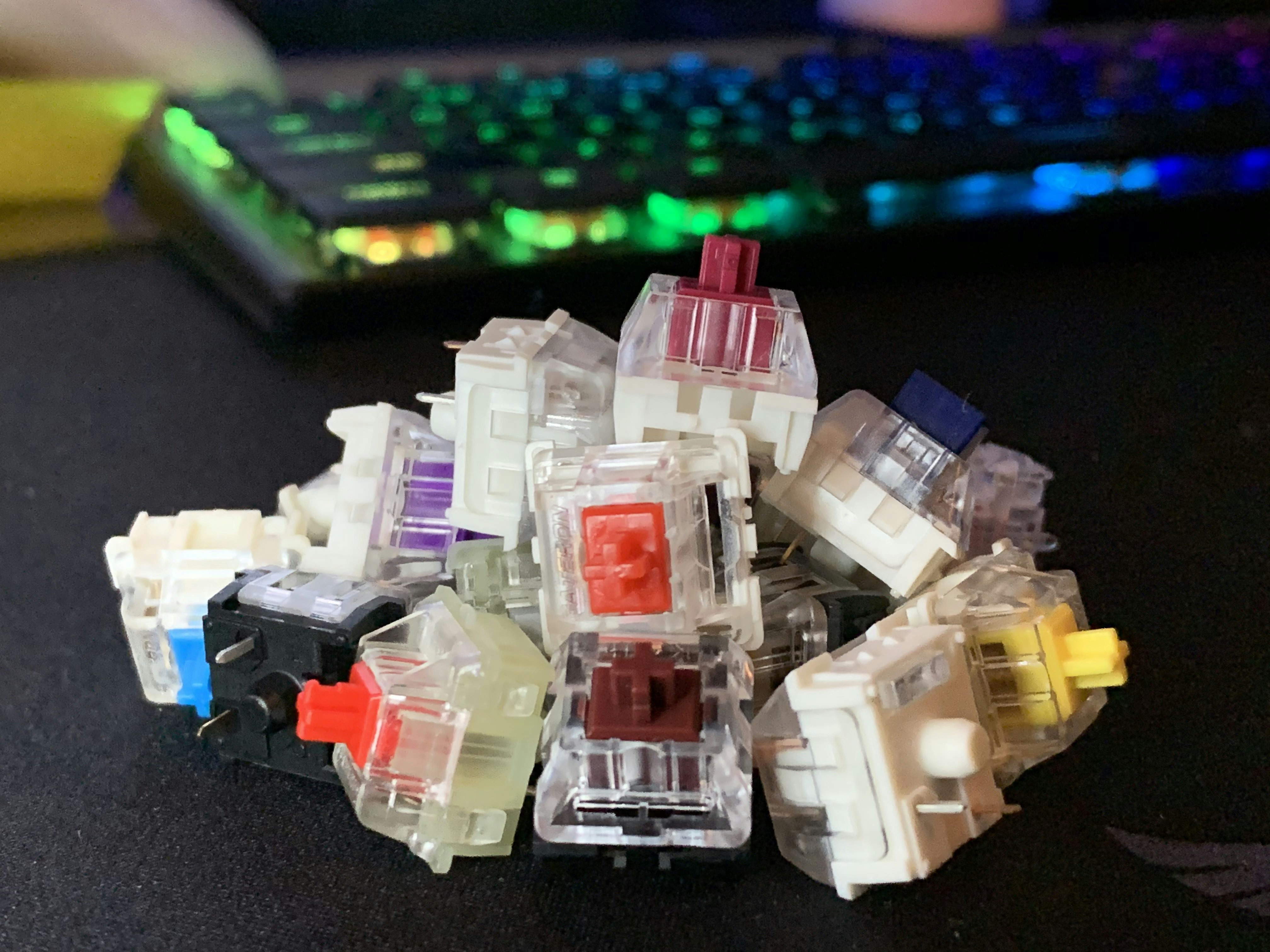 Assorted Mechanical MX Switches Sampler Pack | Mechanical Keyboards ...