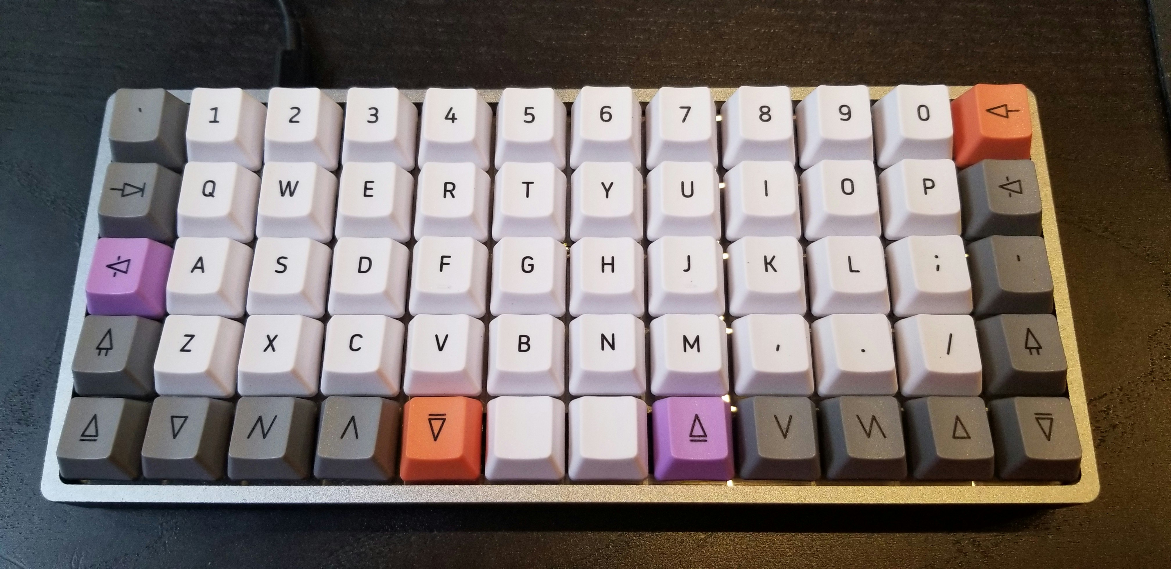 Preonic with acute keycaps and box brown | Drop