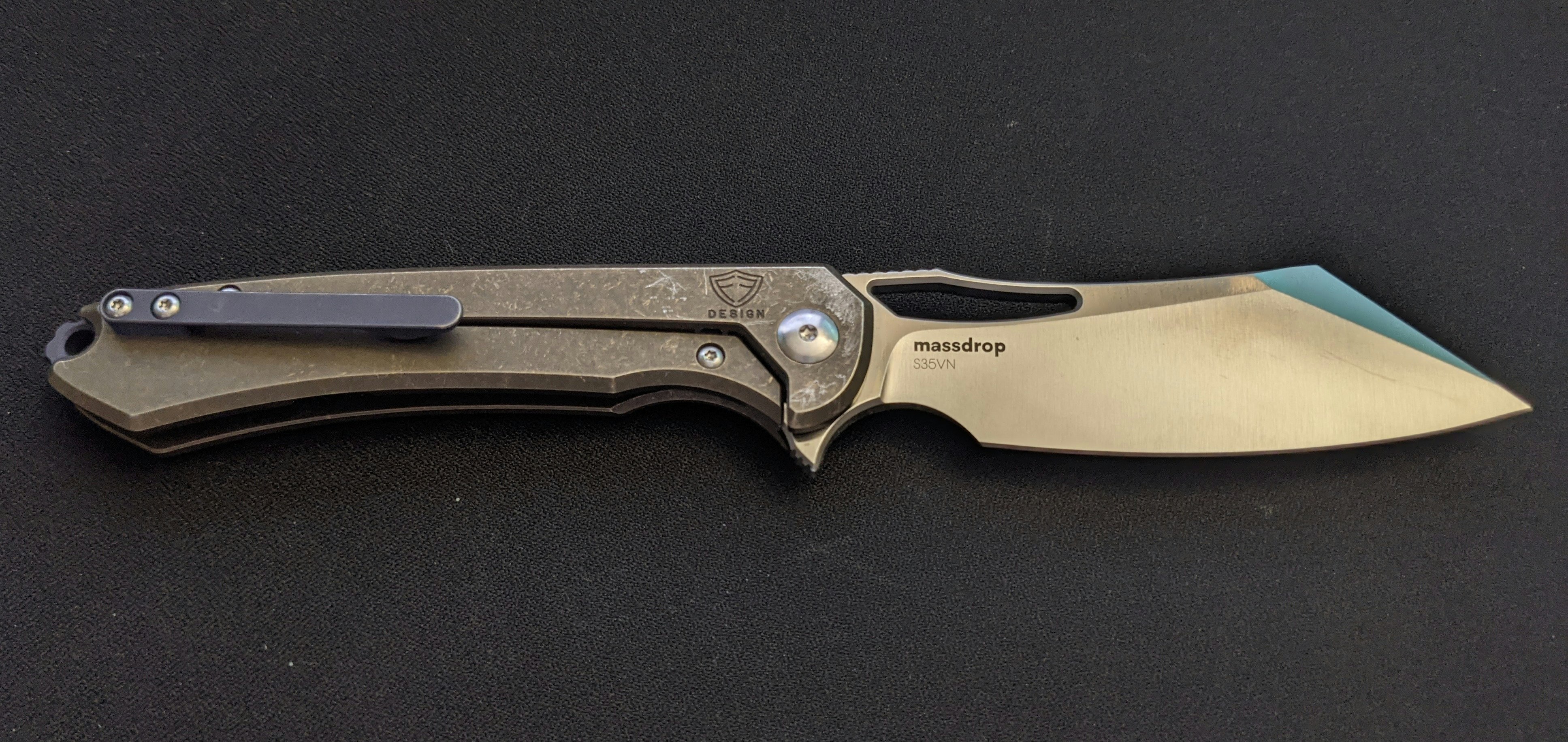 Drop + Ferrum Forge Buc Titanium Frame Lock | Price & Reviews | Drop