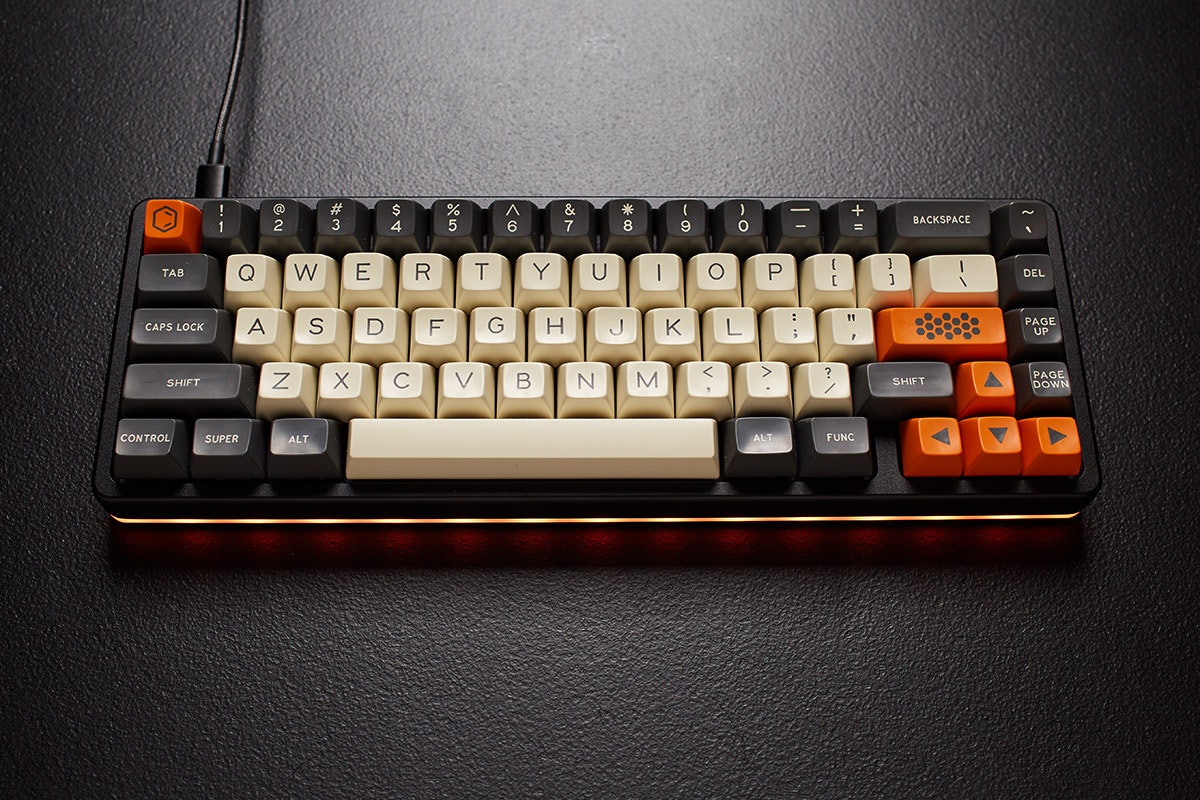 Drop + T0mb3ry SA Carbon Custom Keycap Set | SA Profile Keycaps