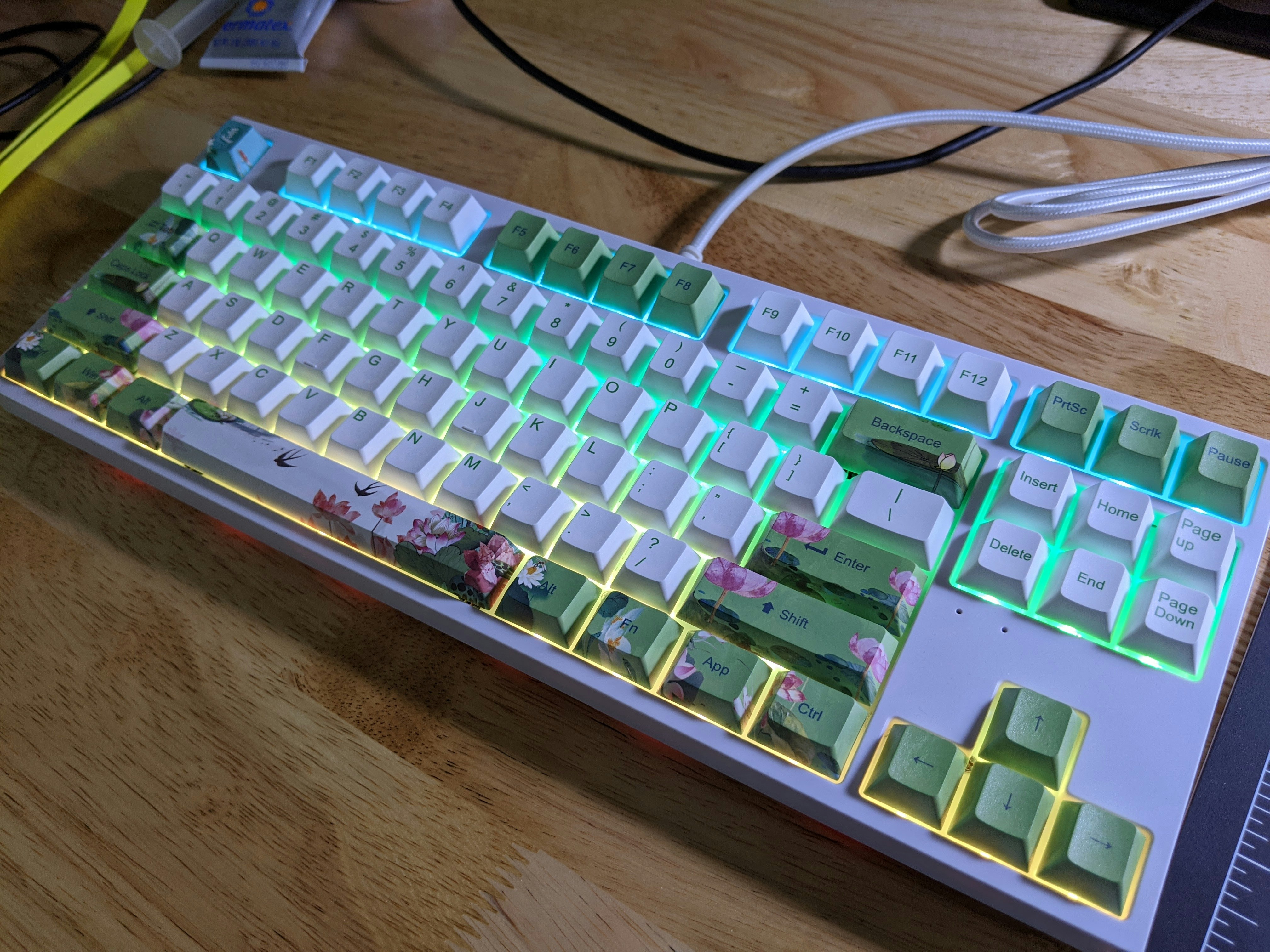 Everglide SK87 Hotswap RGB Bluetooth TKL Keyboard Kit | Mechanical ...