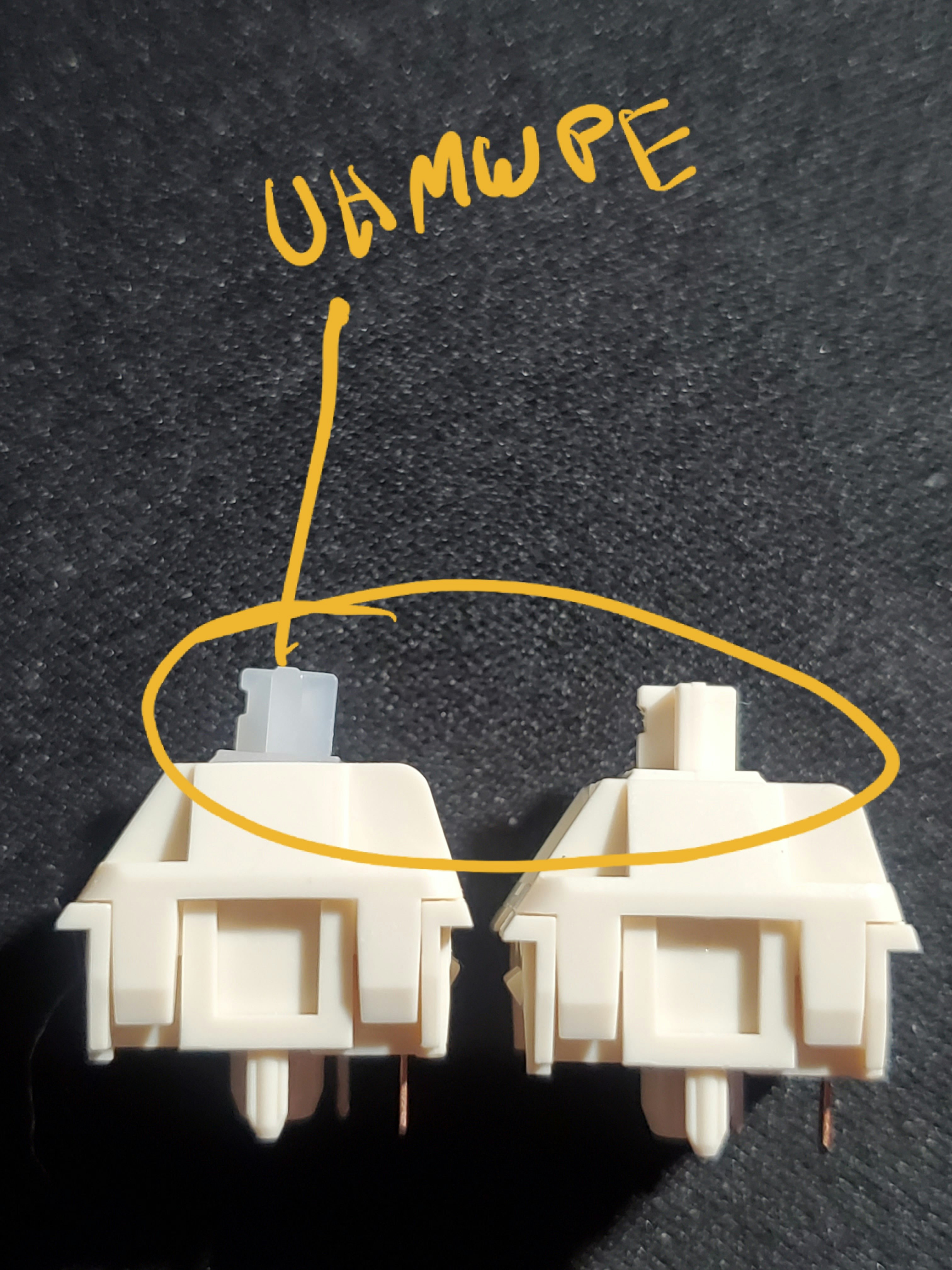 In a NK cream Housing compared to stock NK cream | Drop