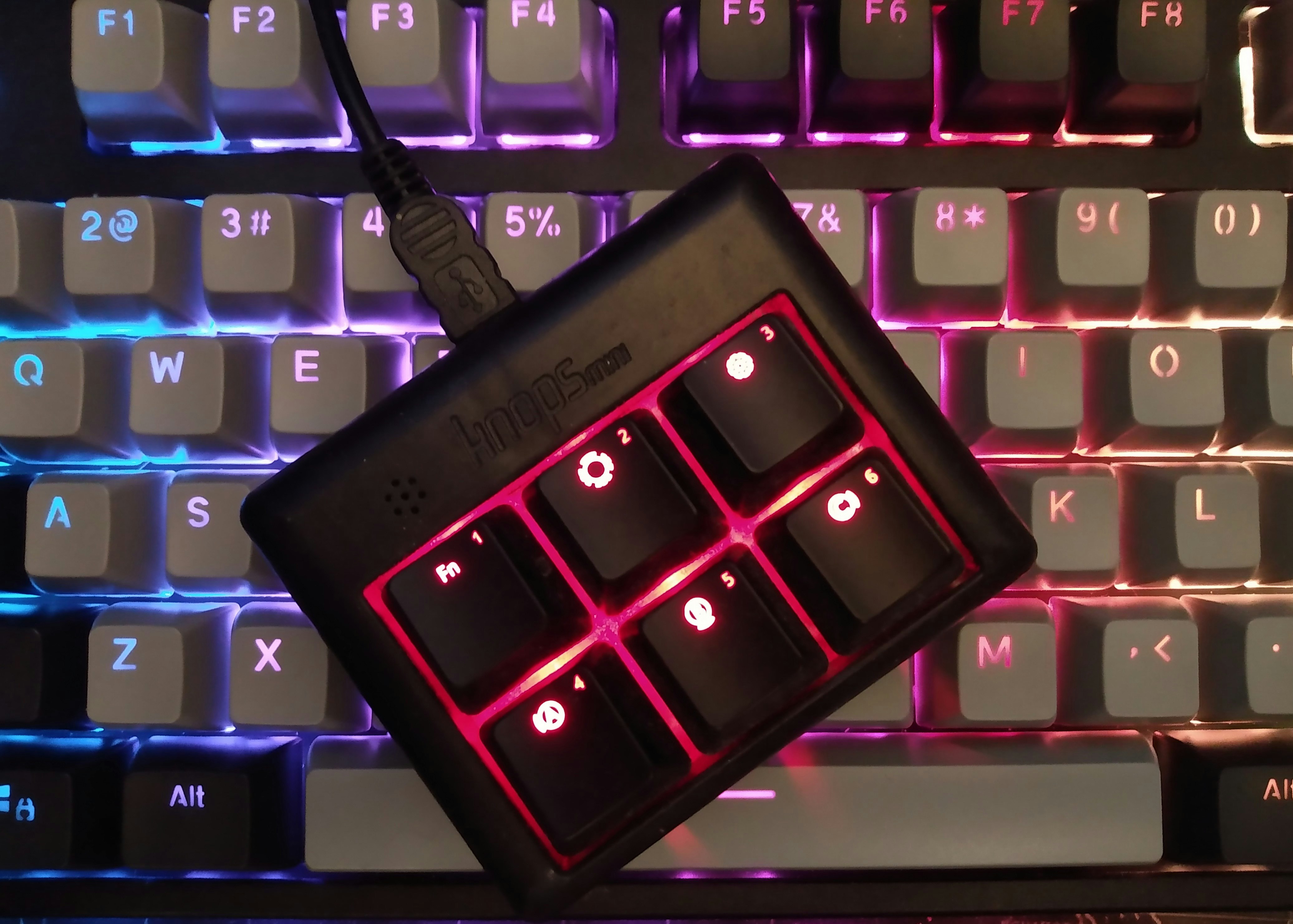 Knops Mini Macro Keyboard | 40% Keyboards | Drop