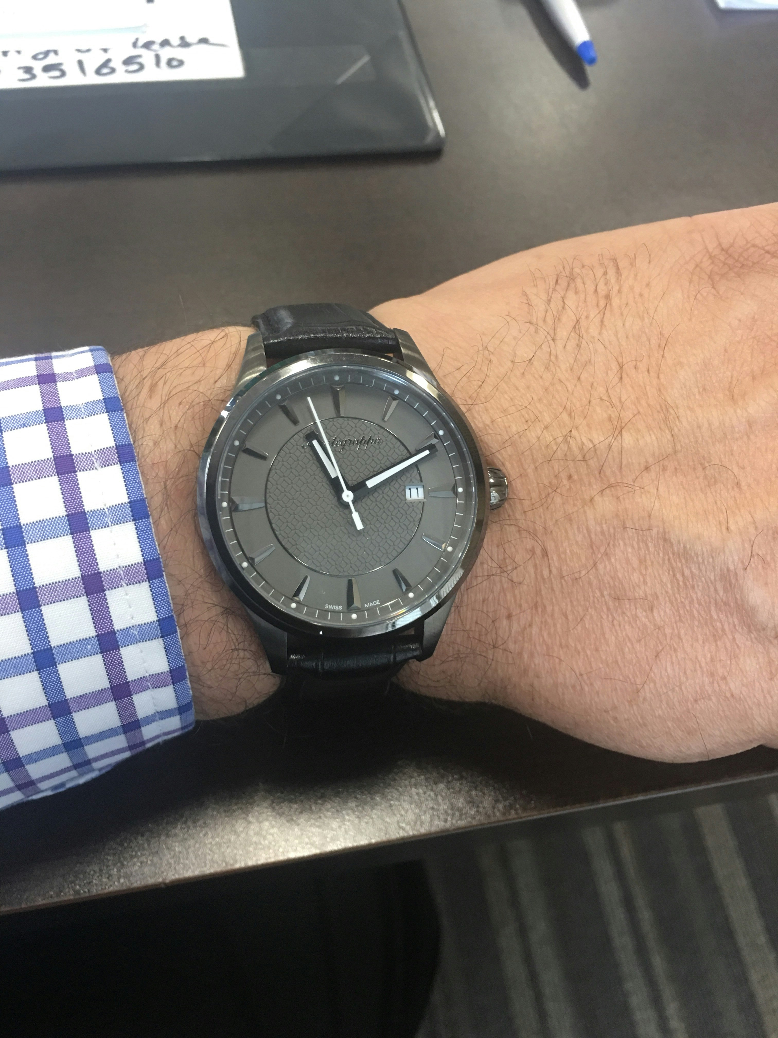 Montegrappa Fortuna Quartz Watch | Watches | Dress Watches | Drop