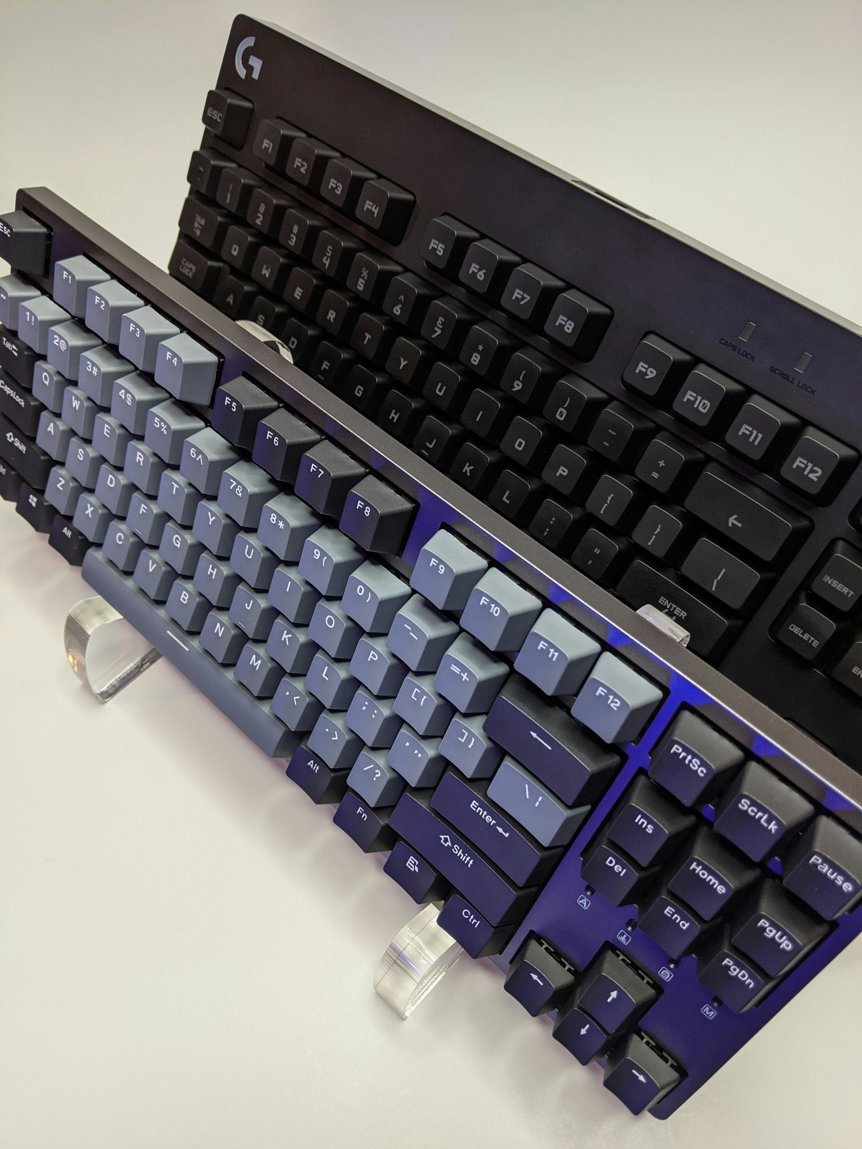 mStone Acrylic Keyboard Stand (2 tier) | Drop