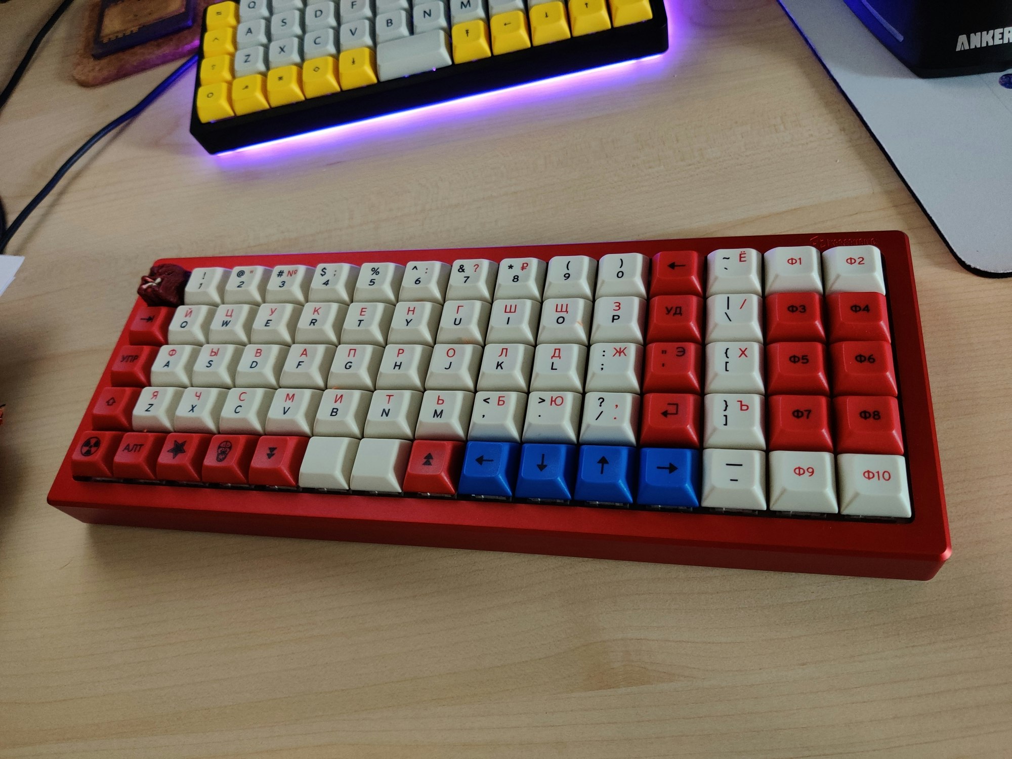 XD75 with preonic layout. | Drop