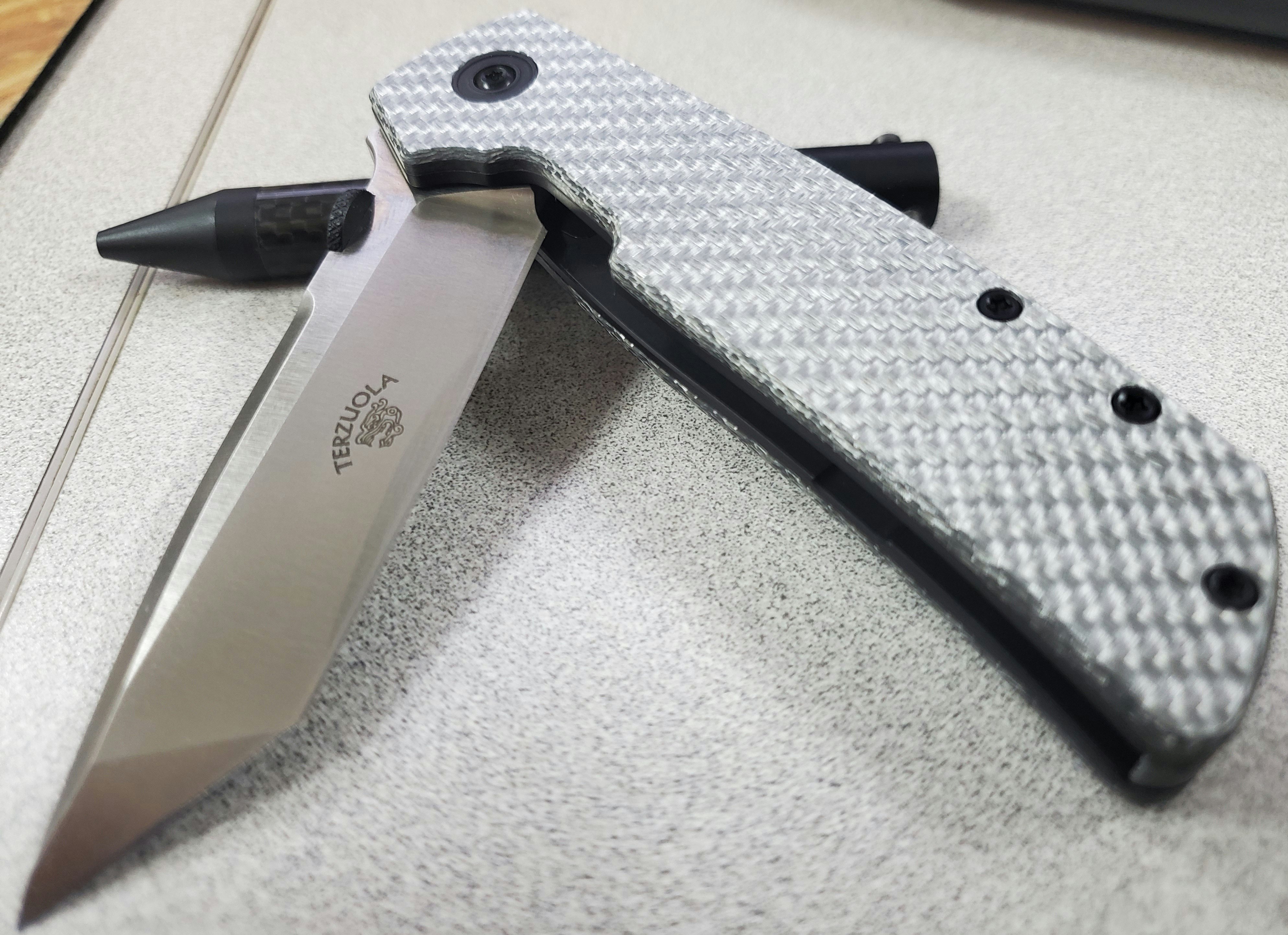 Drop + Terzuola ATCF Tanto Folding Knife | Knives | Folding Knives | Drop