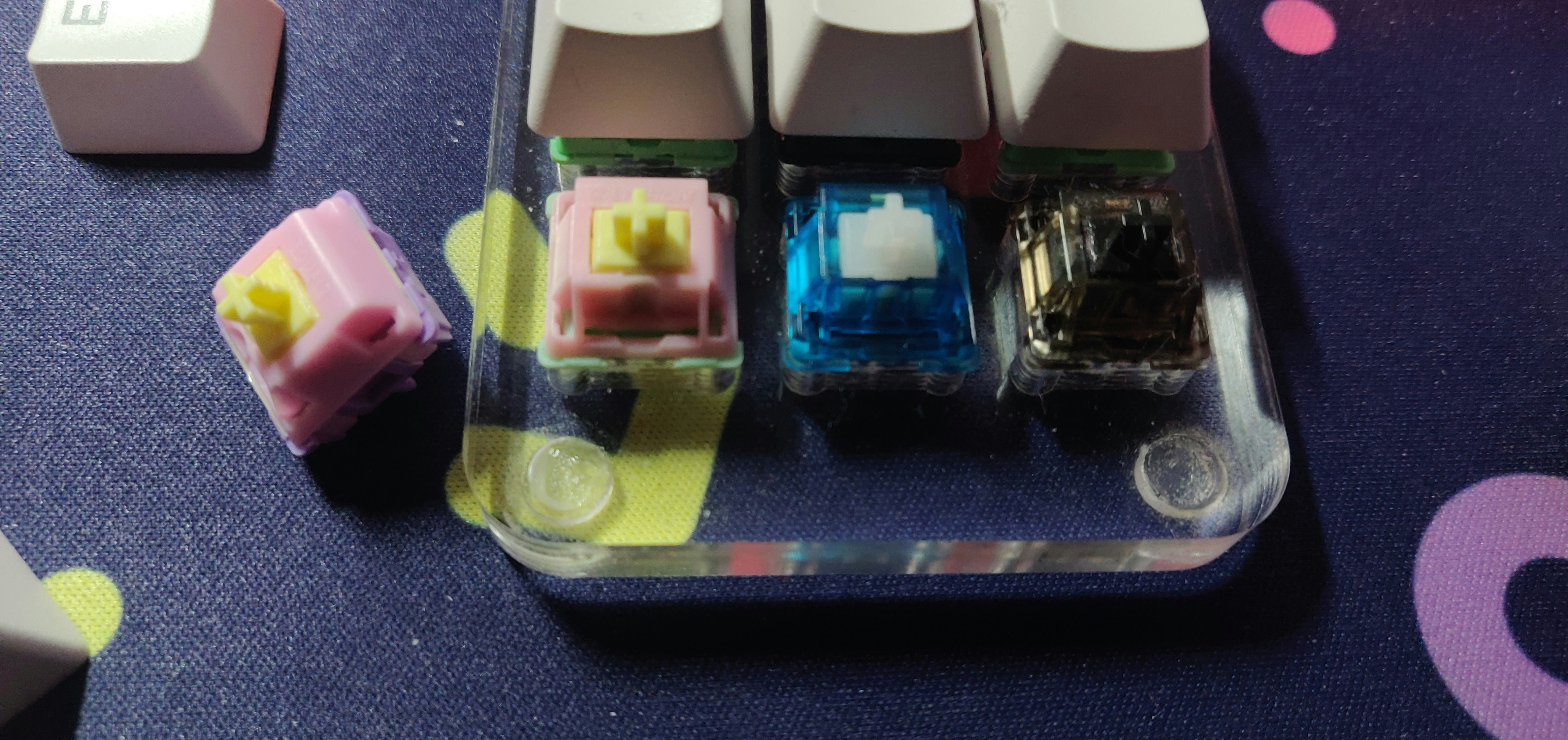 Keyfirst Cream Linear Custom Mechanical Switch | Price & Reviews | Drop