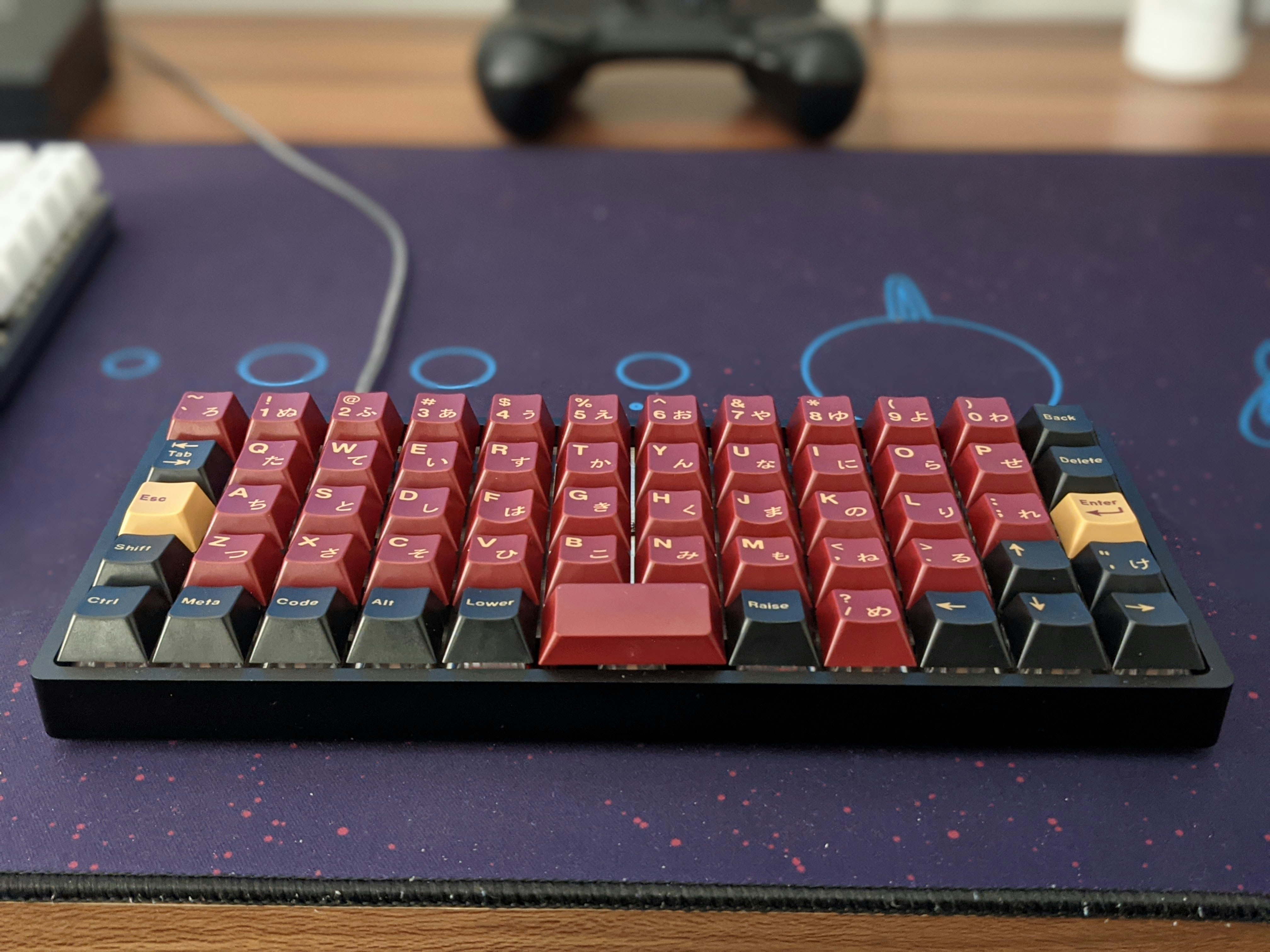 preonic with gmk samurai keycaps | Drop