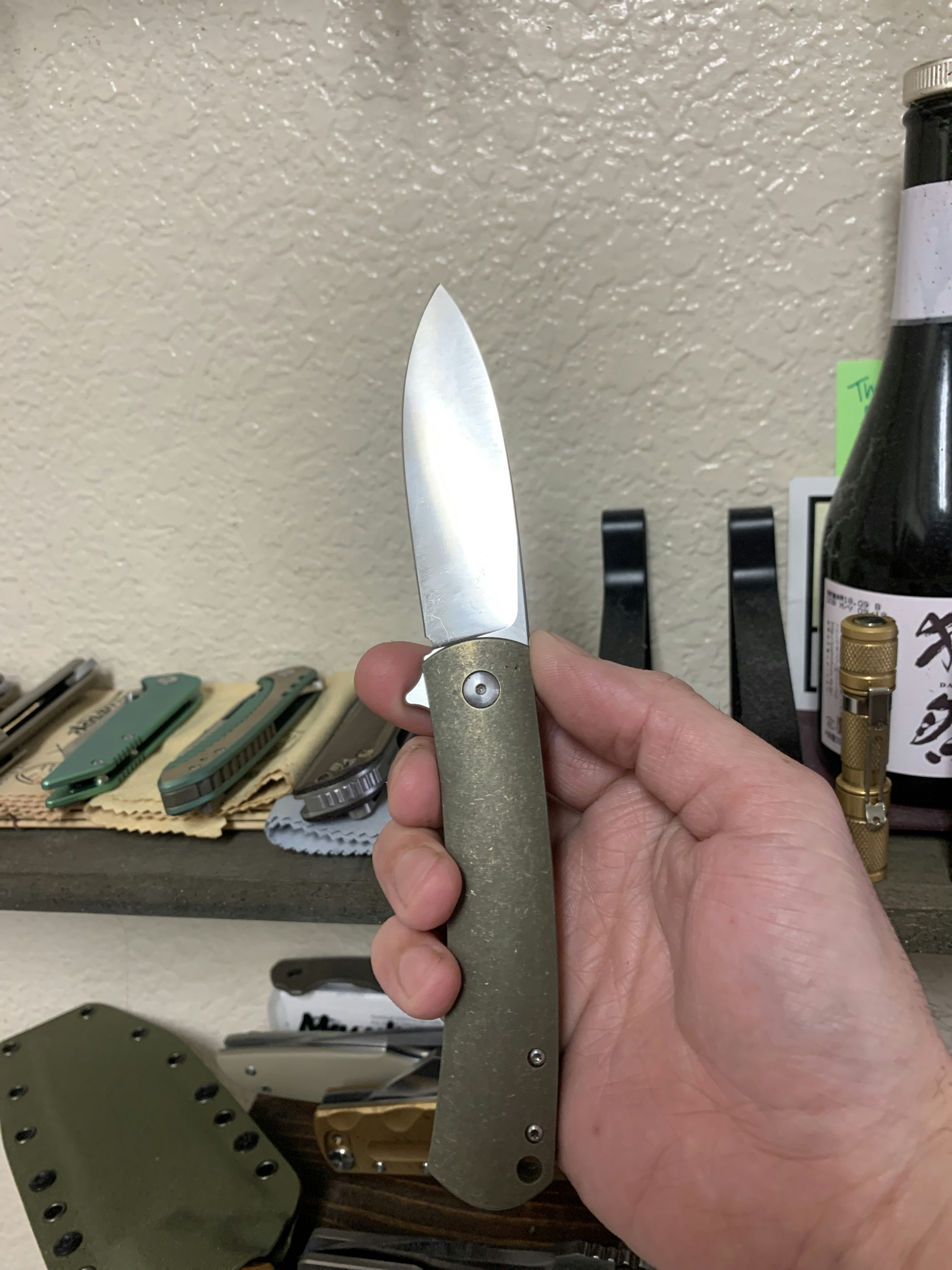 Massdrop x Laconico Keen Spear-Point Folding Knife | Price & Reviews | Drop