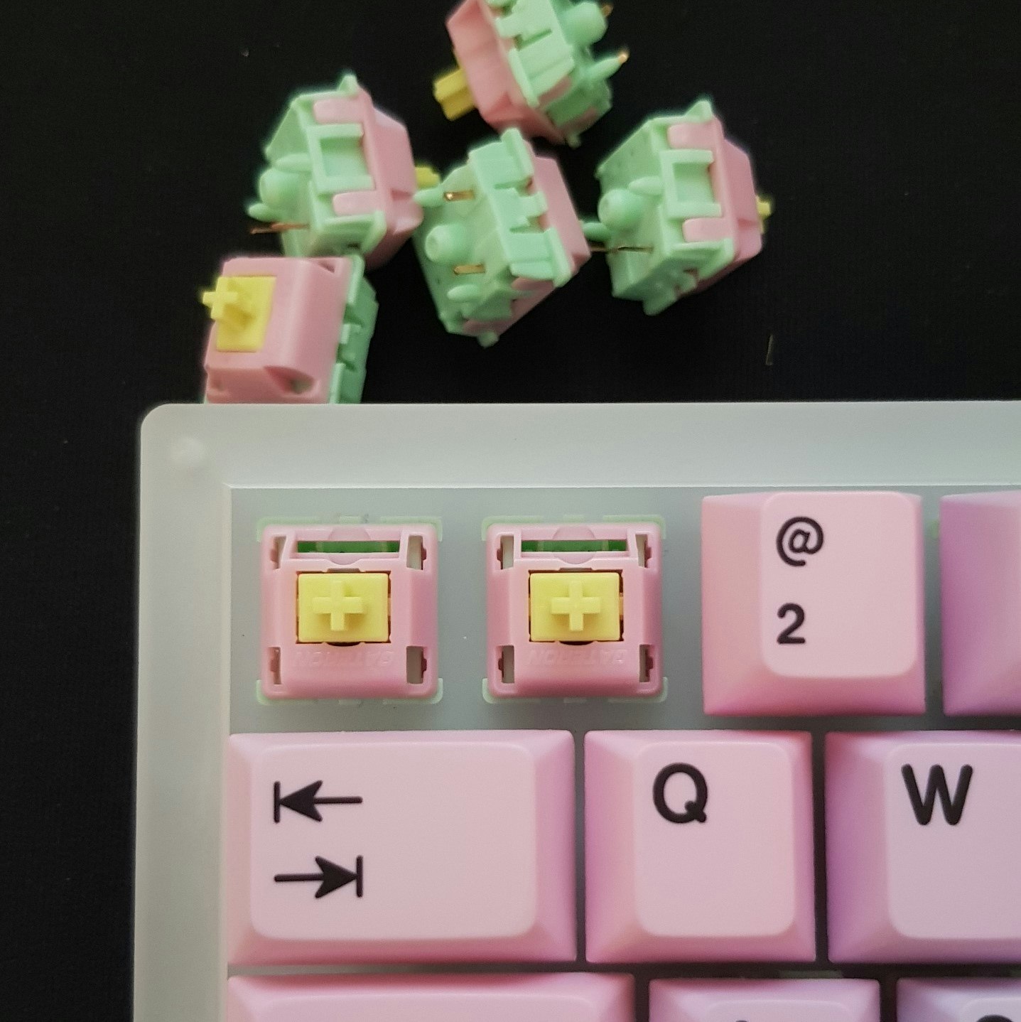 Keyfirst Cream Linear Custom Switch Up Top | Drop