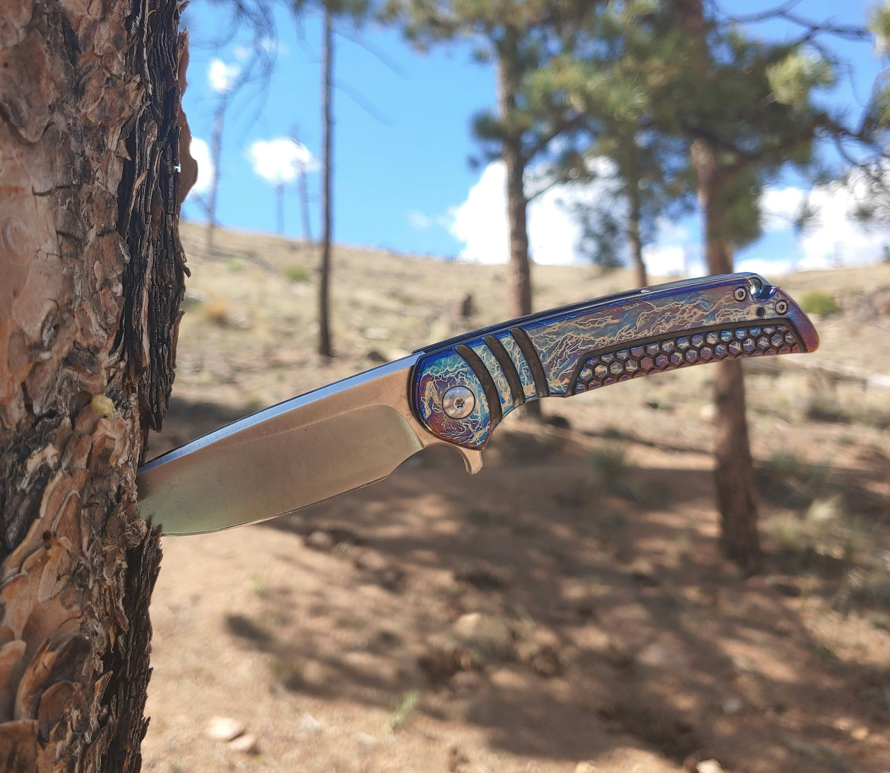 Massdrop x Ferrum Forge Crux S35VN Folding Knife | Knives | Folding ...