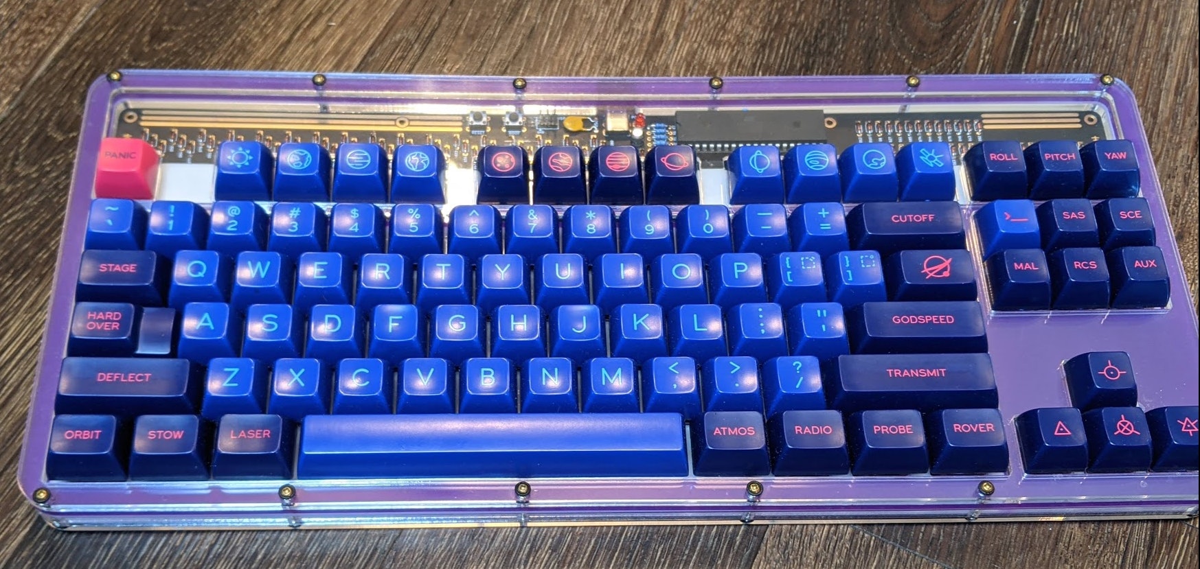 Mitospeed on a purple Mysterium TKL | Drop