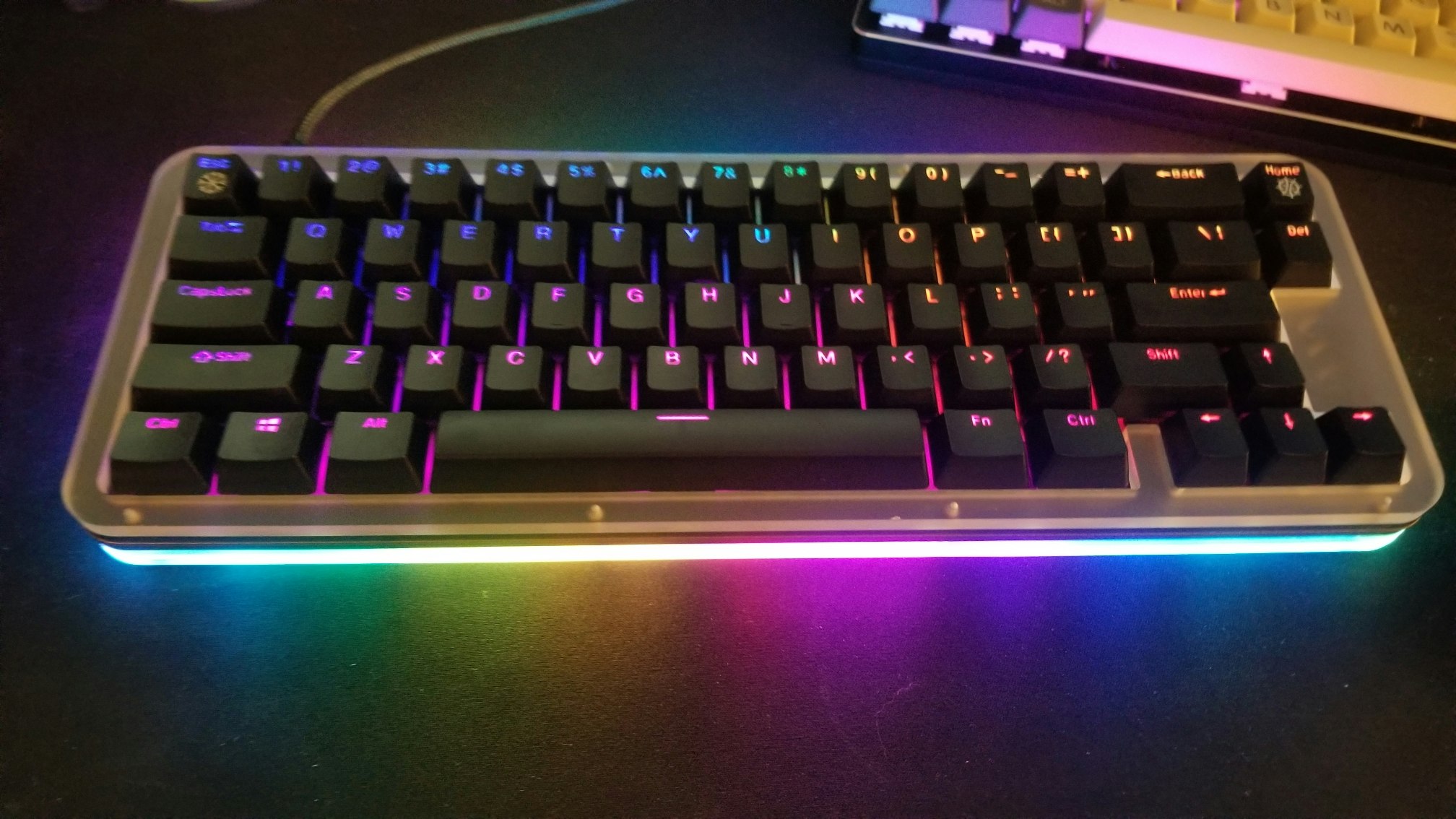DNA65 RGB Stacked Acrylic Mechanical Keyboard | Mechanical Keyboards ...