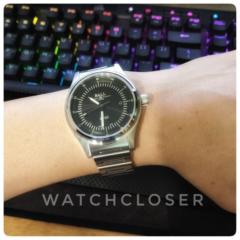 Drop + BALL Watch Co. Night Train DLC Automatic Watch | More Community ...