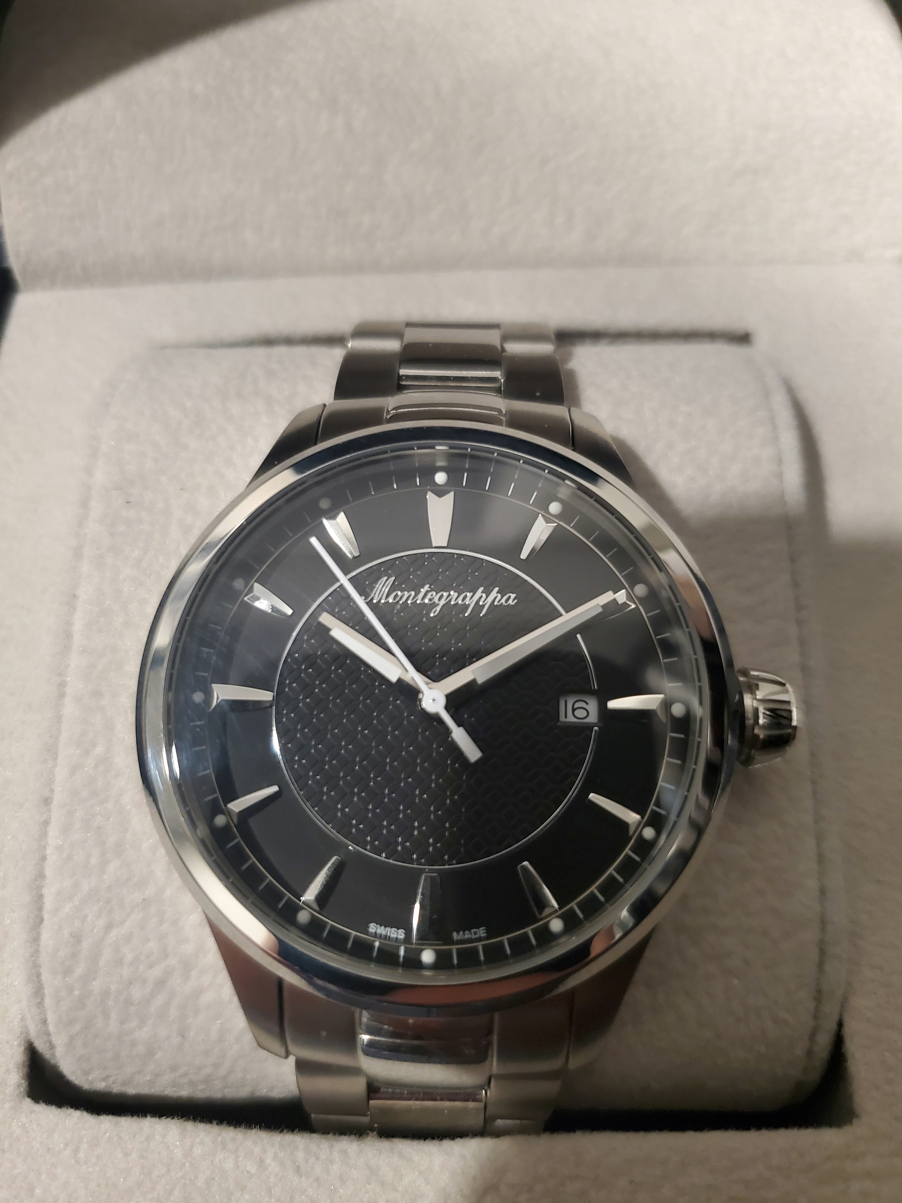 Montegrappa Fortuna Quartz Watch | Watches | Dress Watches | Drop