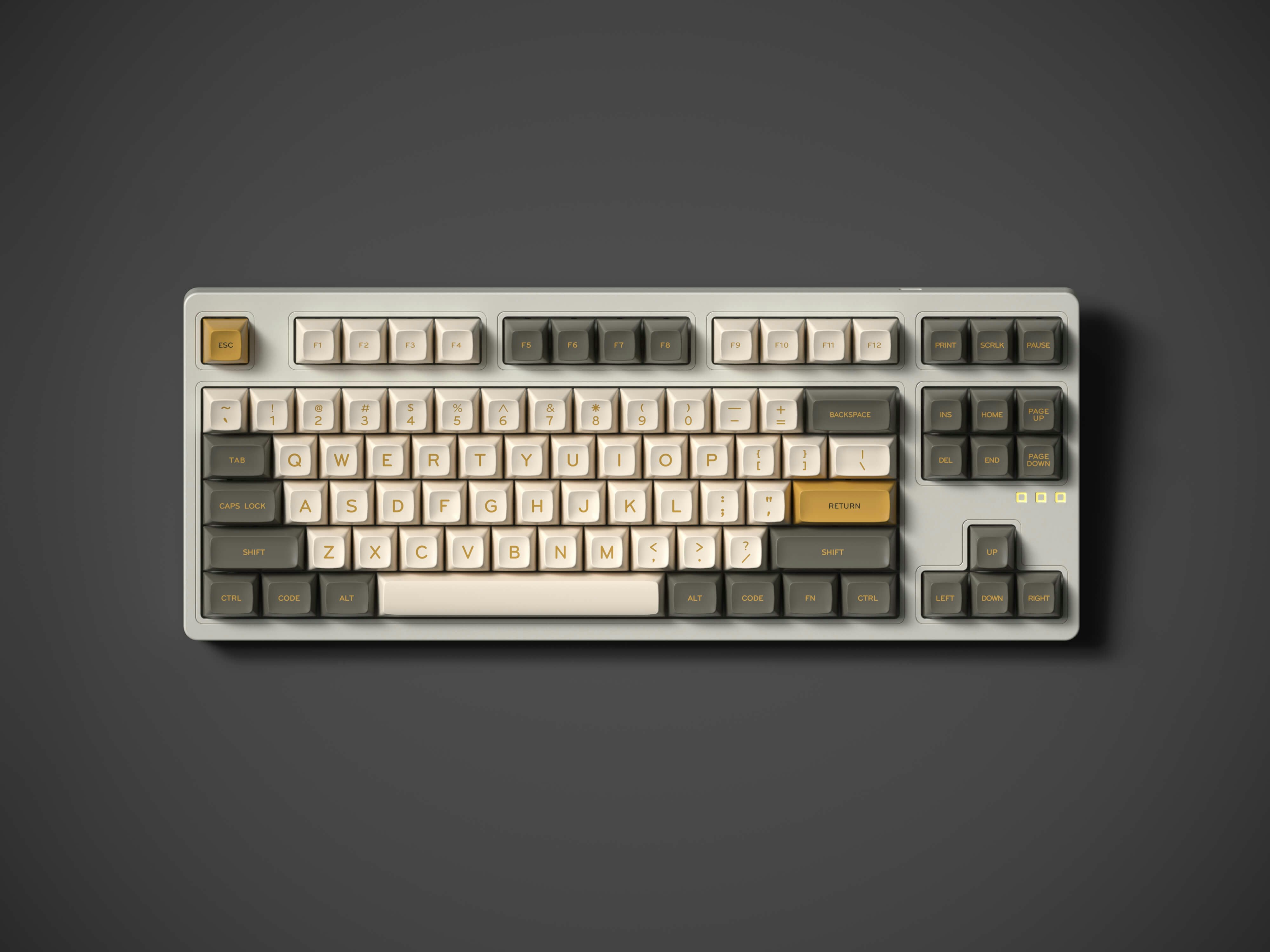 【GB】MelGeek MG Ember ABS Doubleshot Custom Keycap Set Round2 | Drop